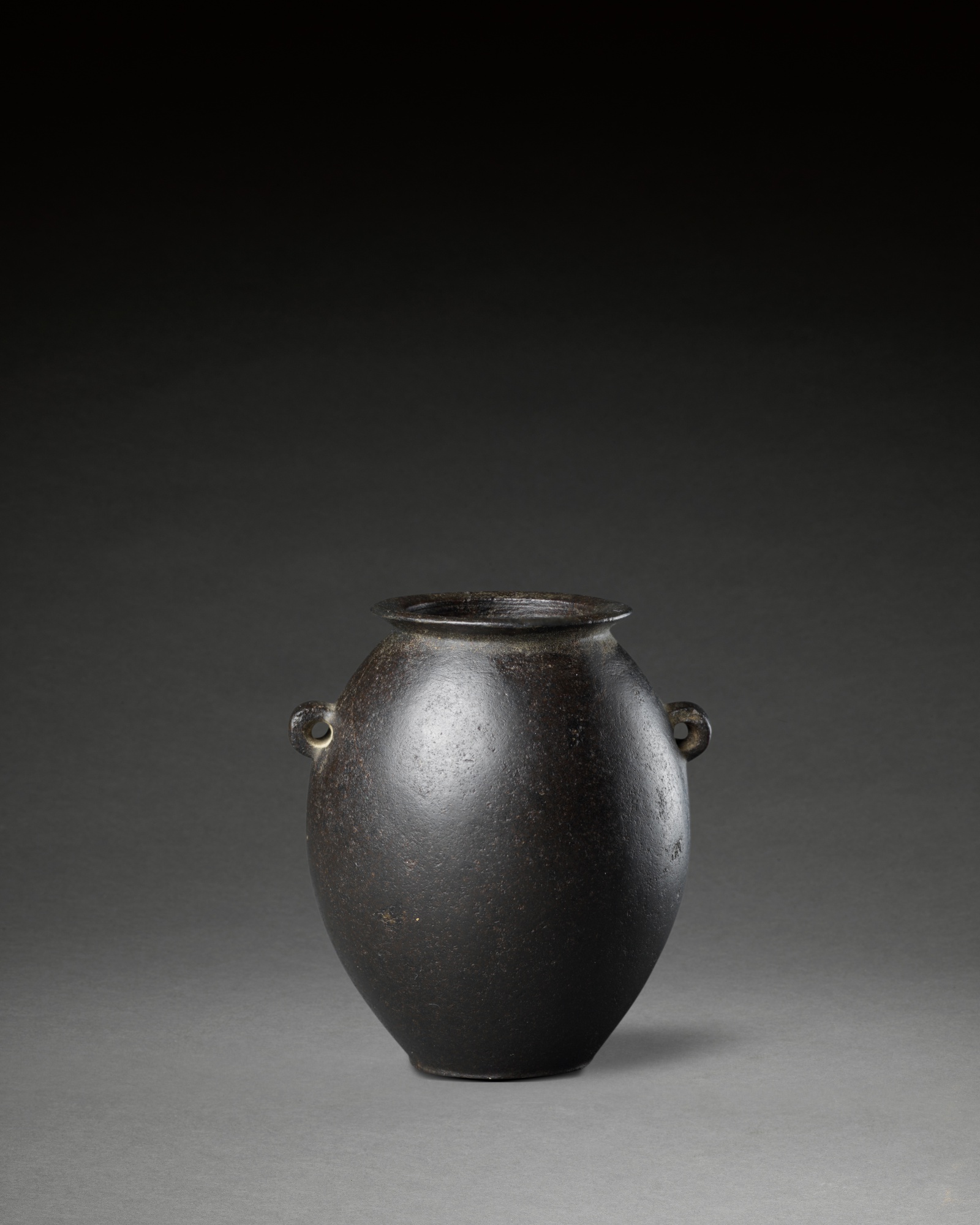 An Egyptian Basalt Jar, Predynastic Period (Nagada II)/ 1st Dynasty ...