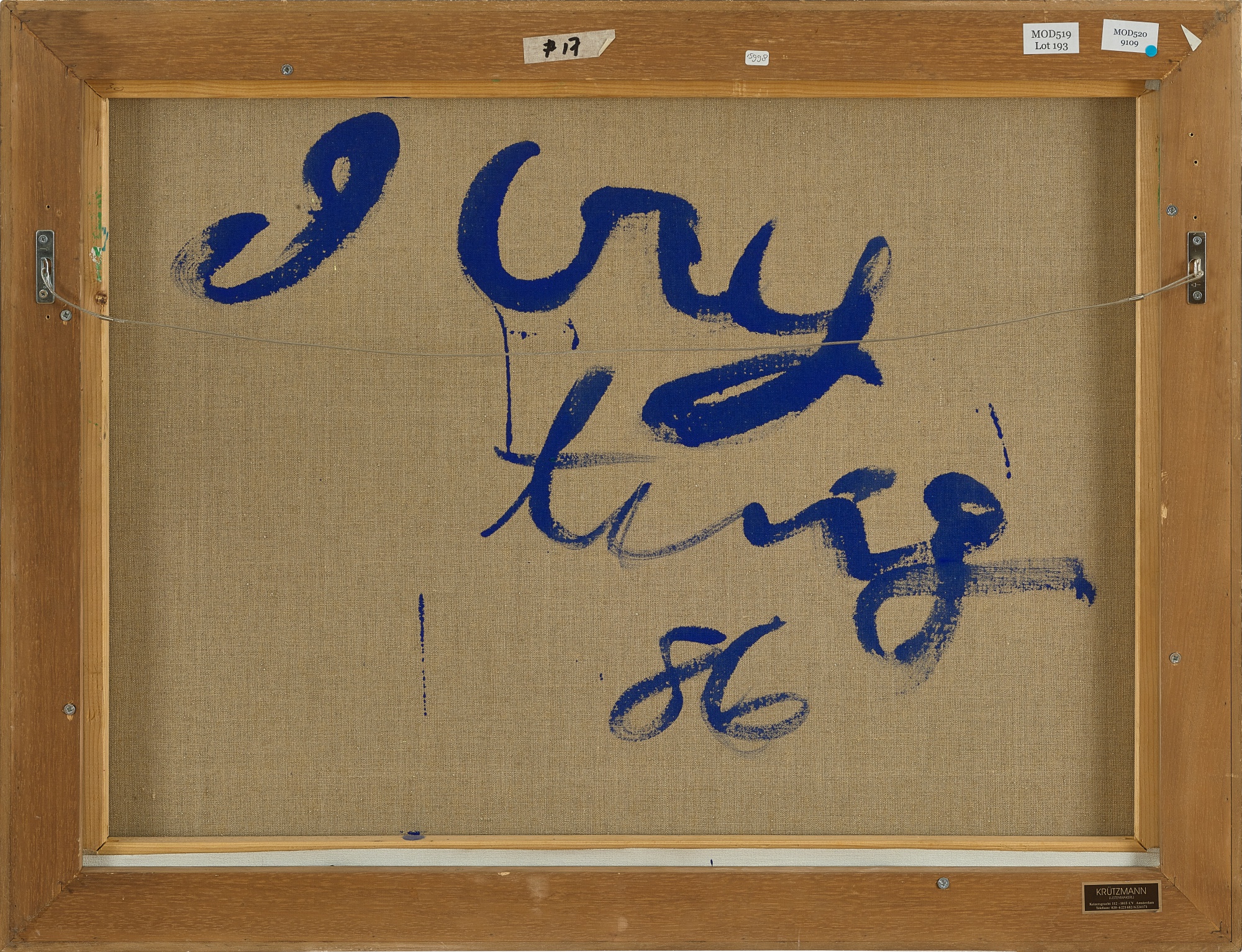 Walasse Ting 丁雄泉 | I cry 落淚 | Modern Day Auction | 2023 | Sotheby's