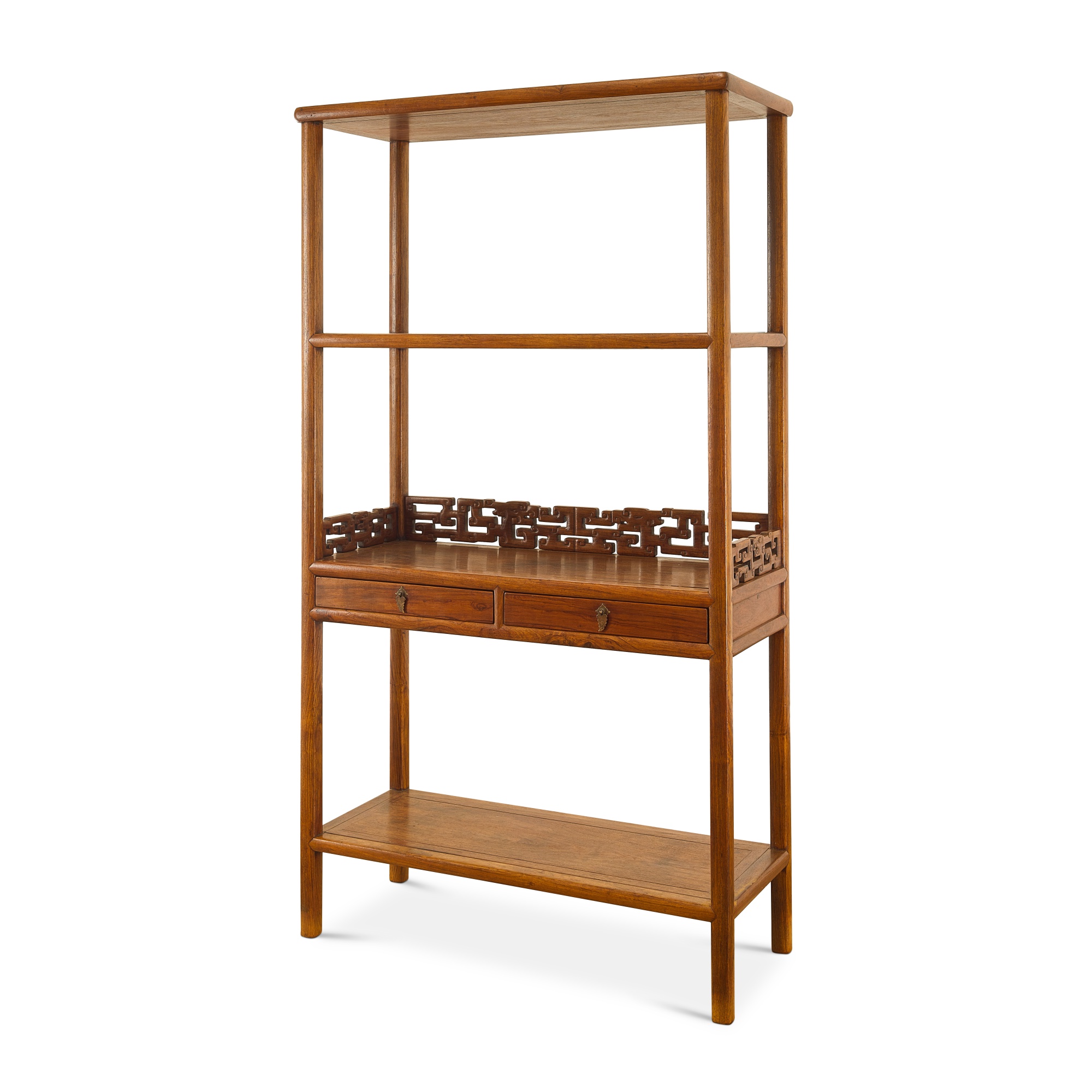 A huanghuali bookshelf, Qing dynasty | 清 黃花梨書架 | Important Chinese Art ...