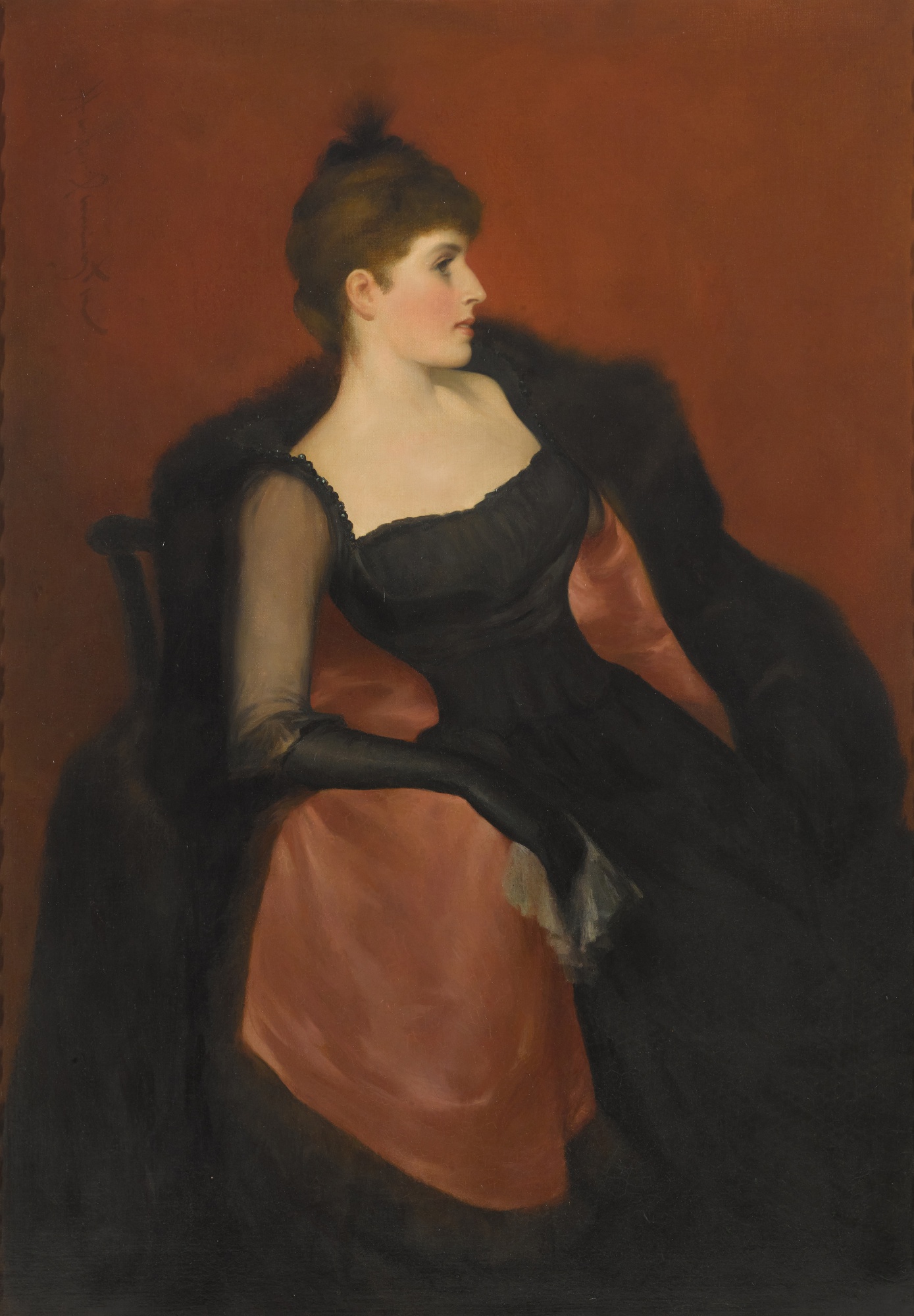 Portrait of Mrs Cornwallis West | Kenneth Neame: Cadogan Square and ...