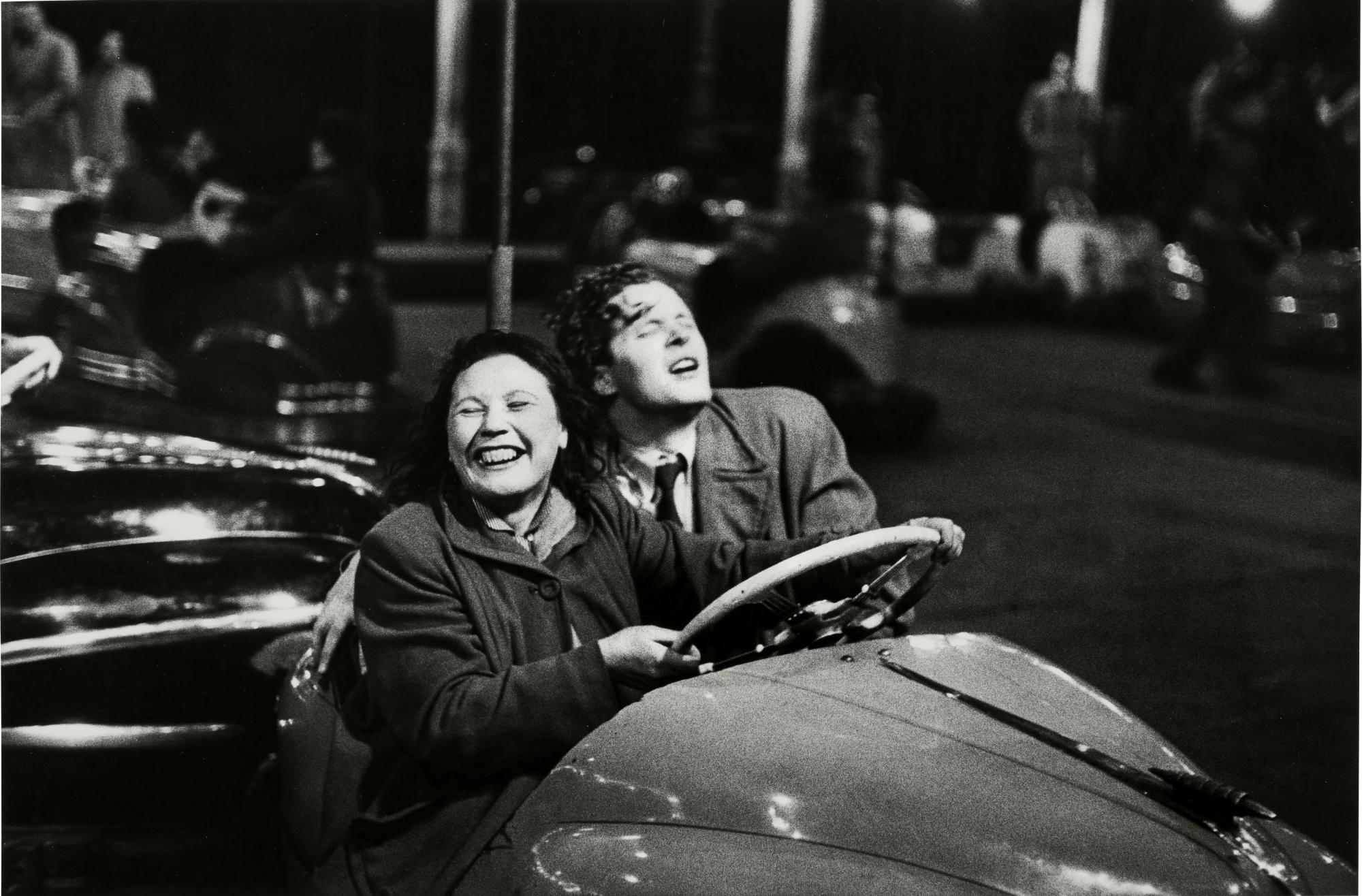 'Paris' (Couple in a Bumper Car) | On the Road: Photographs by Robert ...