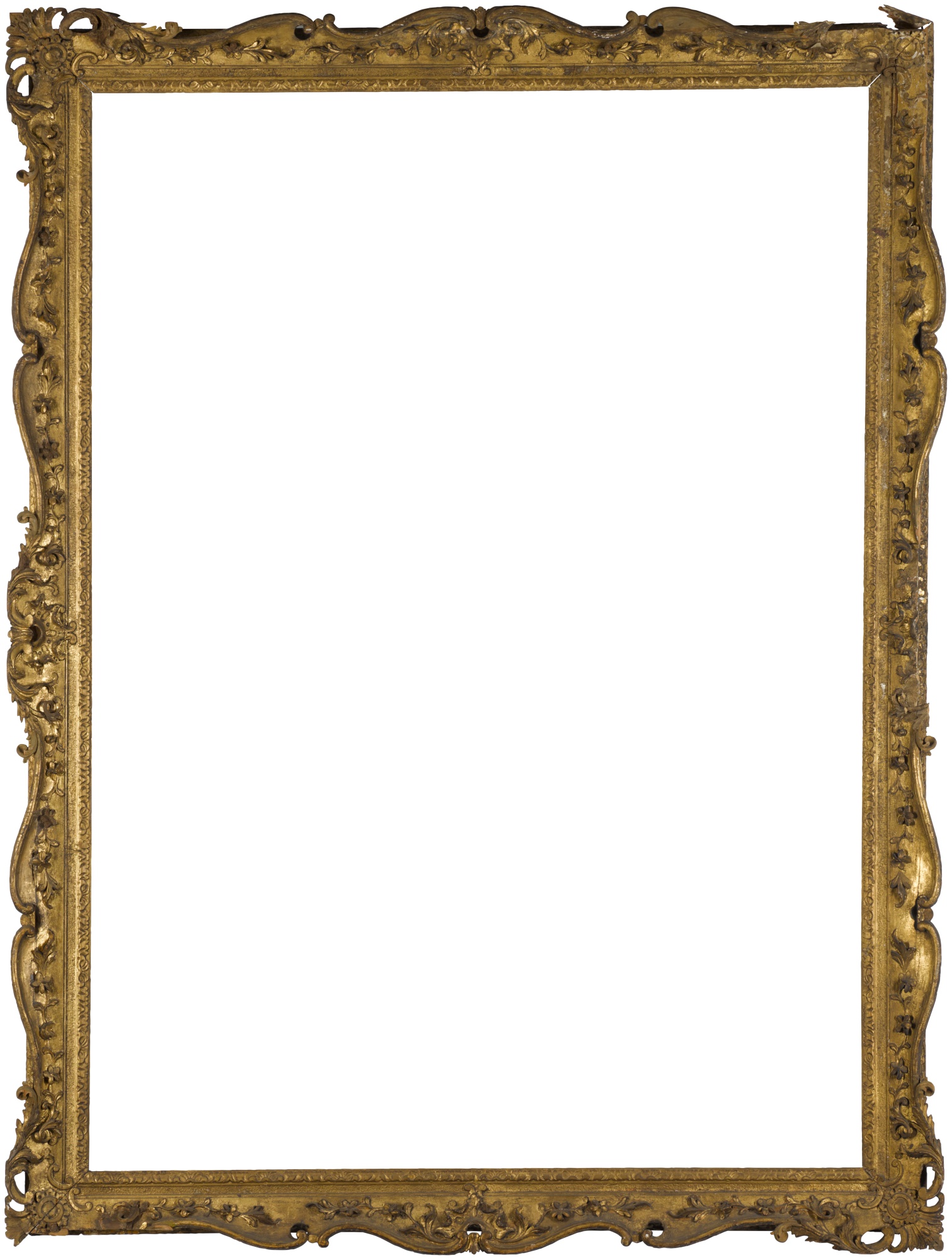 A mid-18th-century British Rococo carved giltwood frame | Frames from ...