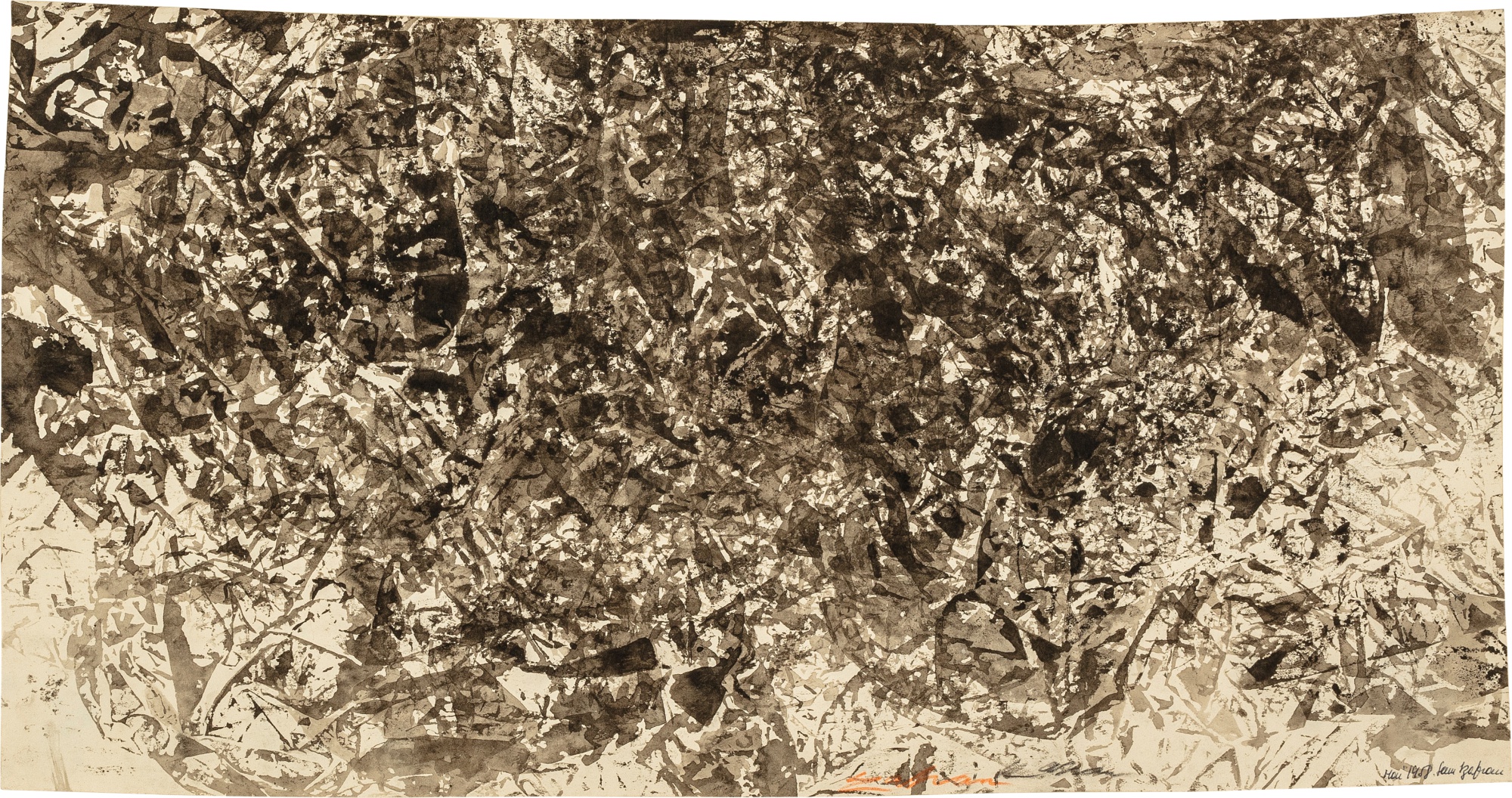 Sans titre (Composition Abstraite) | Collection Sam et Lilette Szafran ...