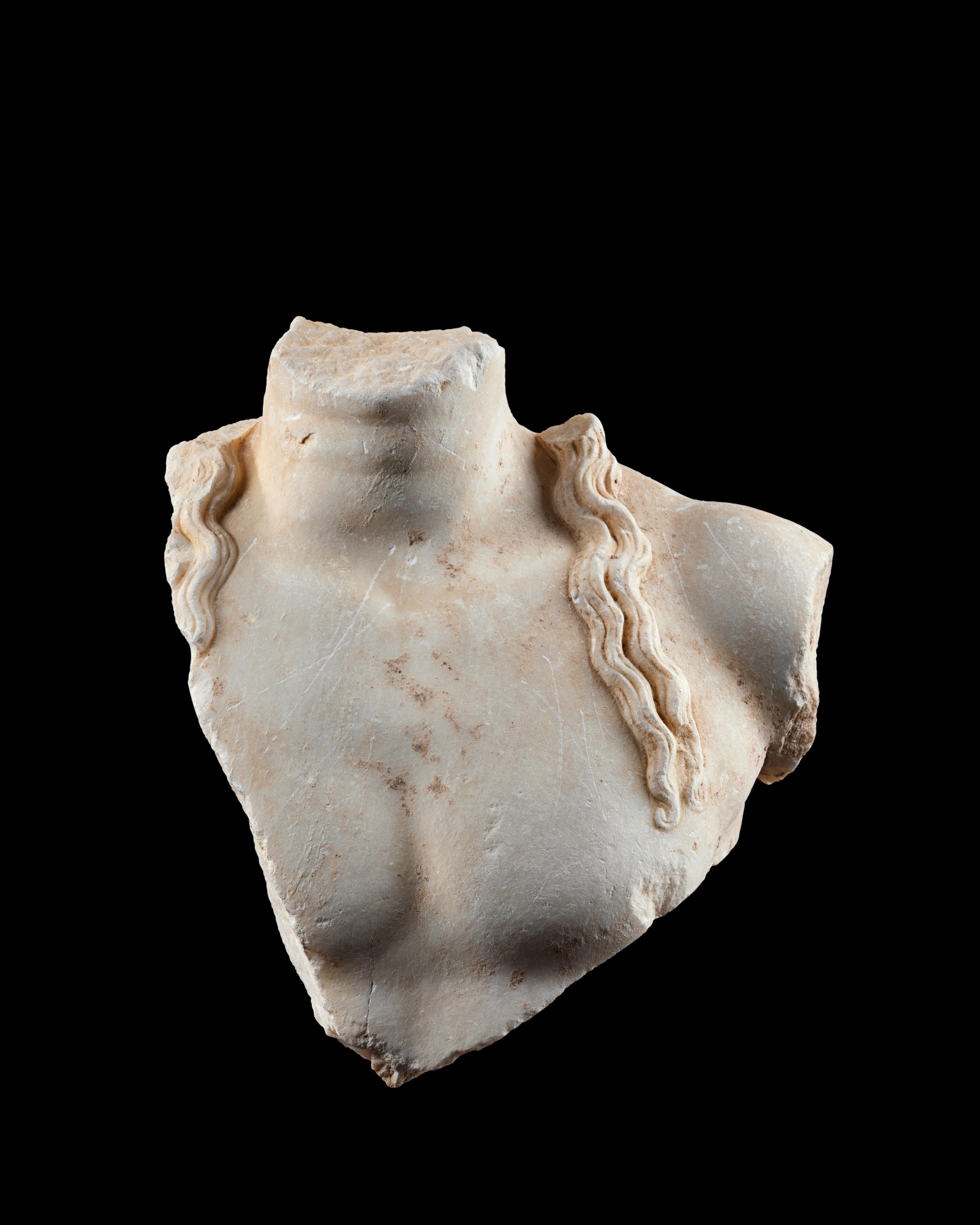 A Fragmentary Roman Torso of Apollo or Dionysos, circa 2nd Century A.D ...