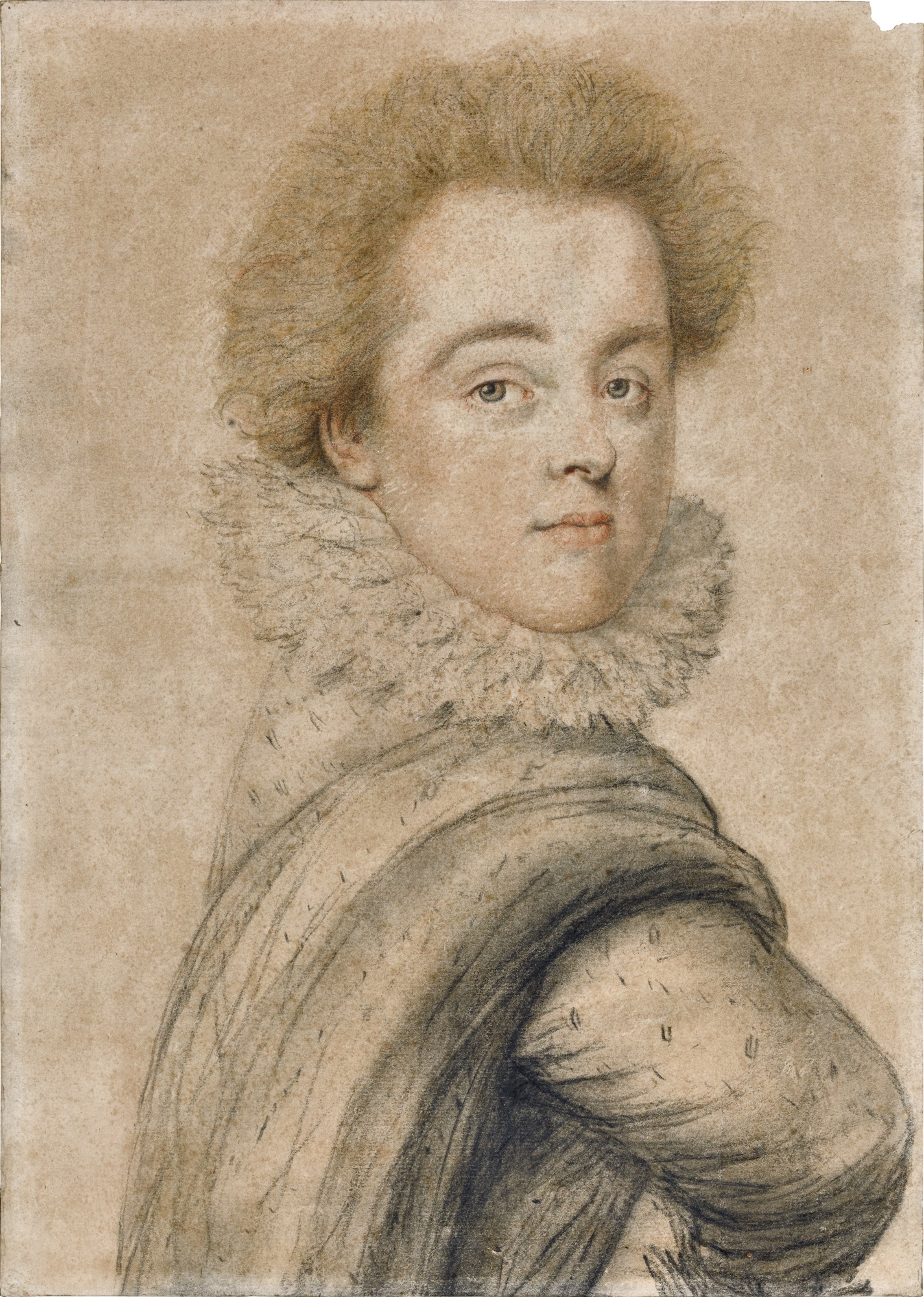Portrait of a young man wearing a ruff | Master Works on Paper from ...