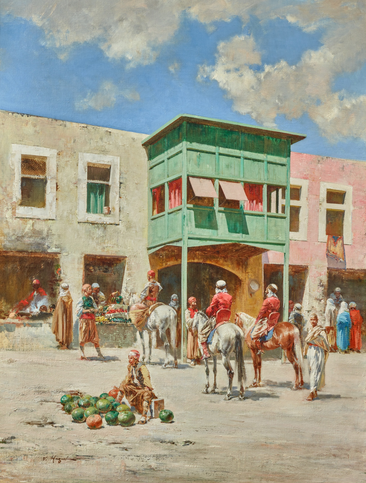 A Turkish Market | The Orientalist Sale | 2023 | Sotheby's
