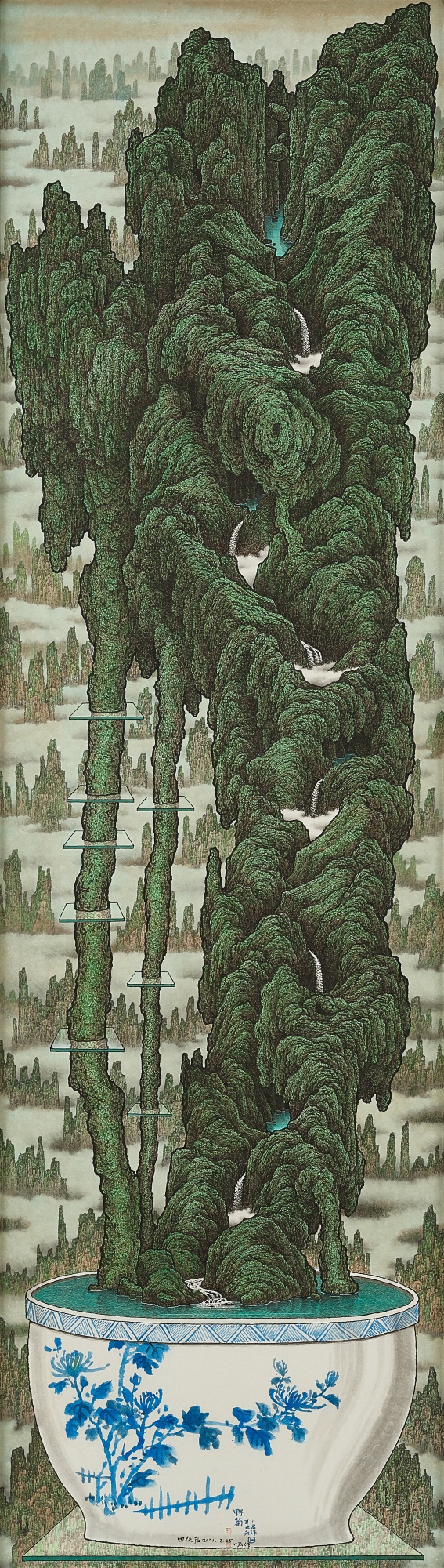 Teng Pu-chun 鄧卜君 | Four-transforming Stone, Rock, Boulder, Monolith 四化 ...