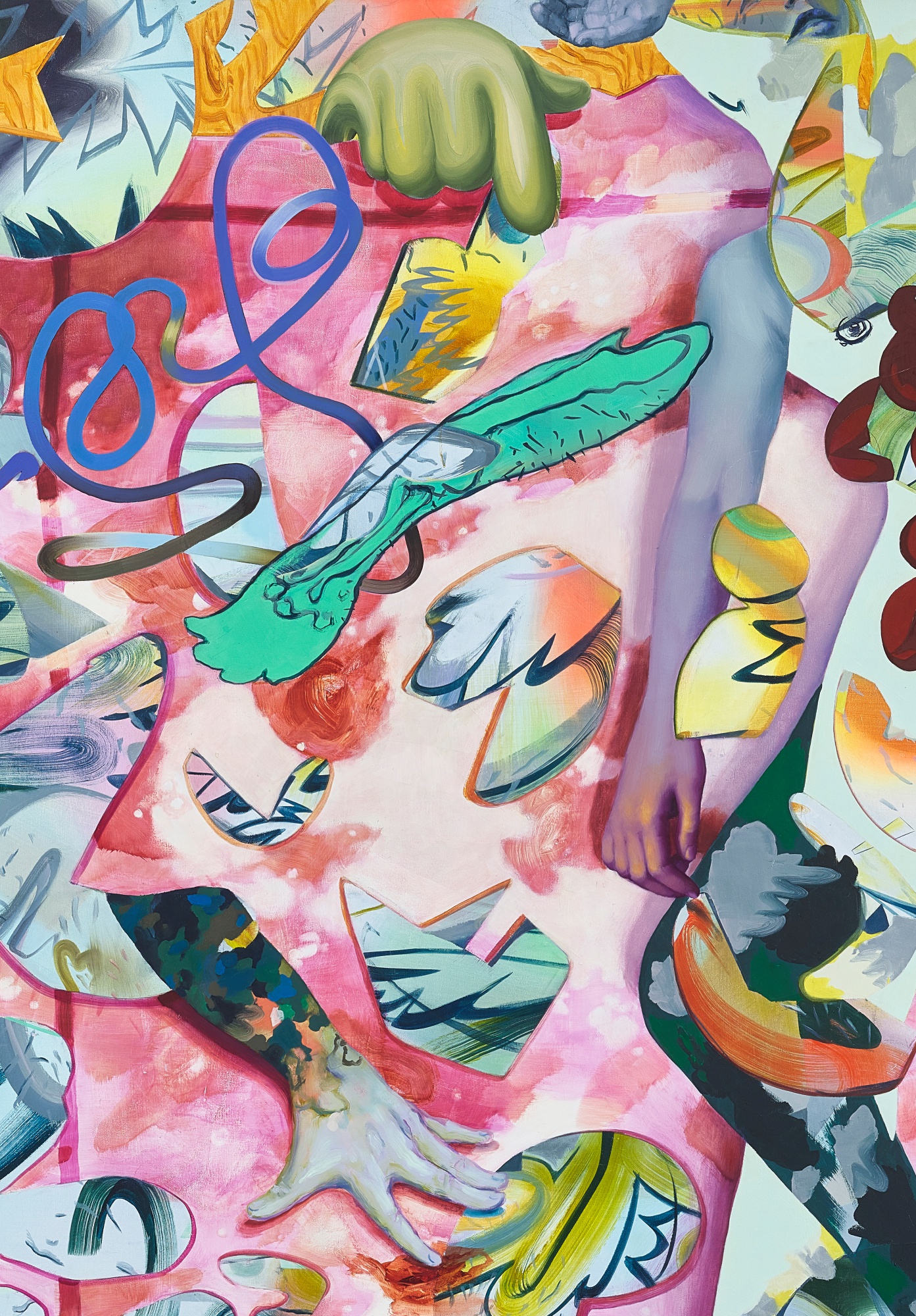 Sarah Slappey 莎拉 · 斯拉佩 | Pink Rug 粉紅地氈 | Contemporary Day Auction ...