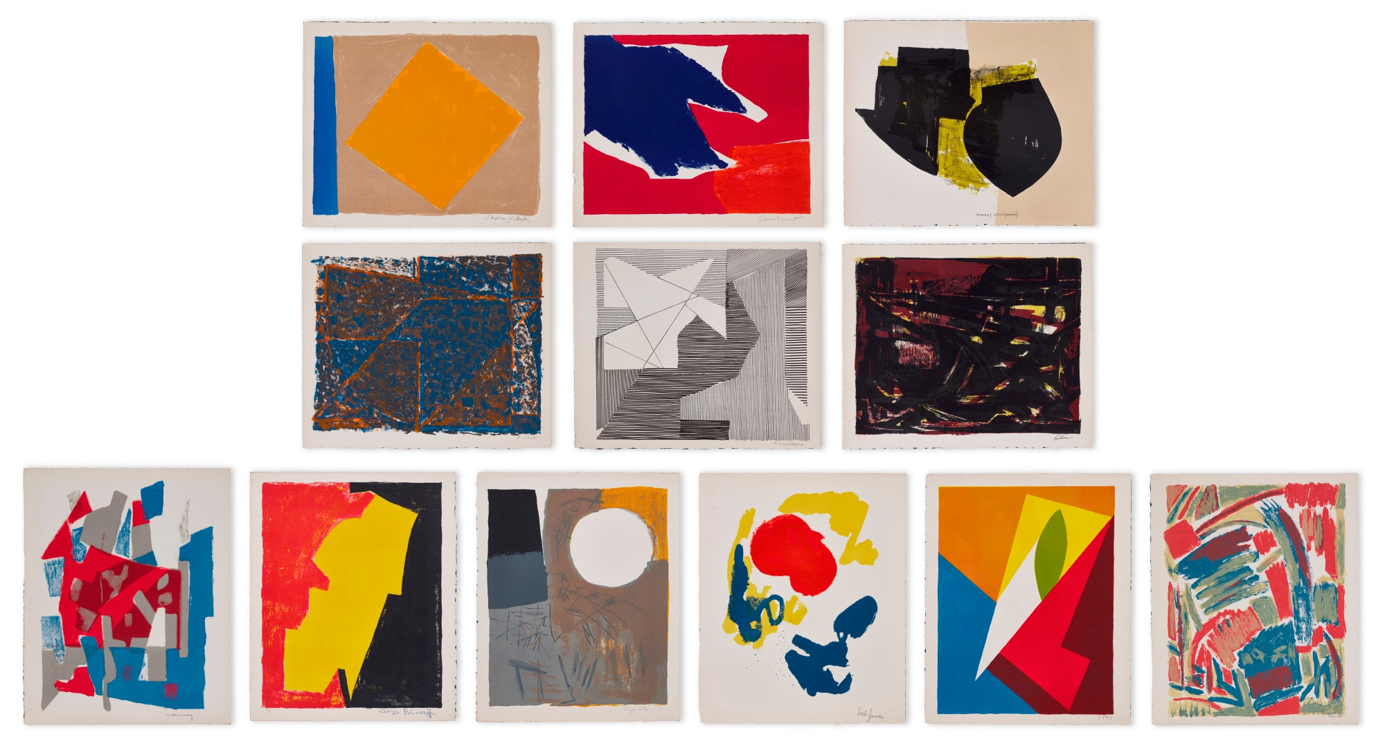 Douze lithographies originales en couleurs | Prints & Multiples | 2023 ...