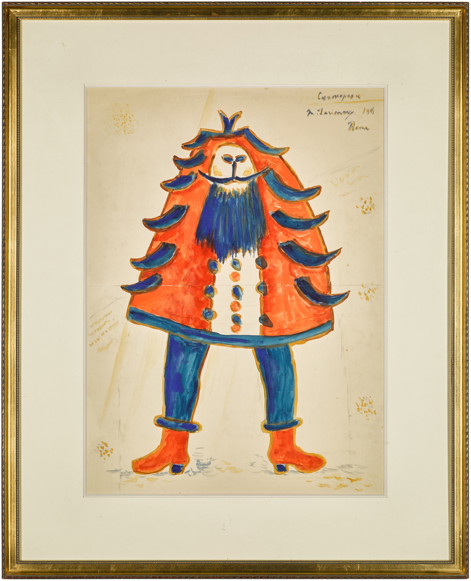 Costume Design for Skomorokh in Les Contes Russes | Modern Discoveries ...
