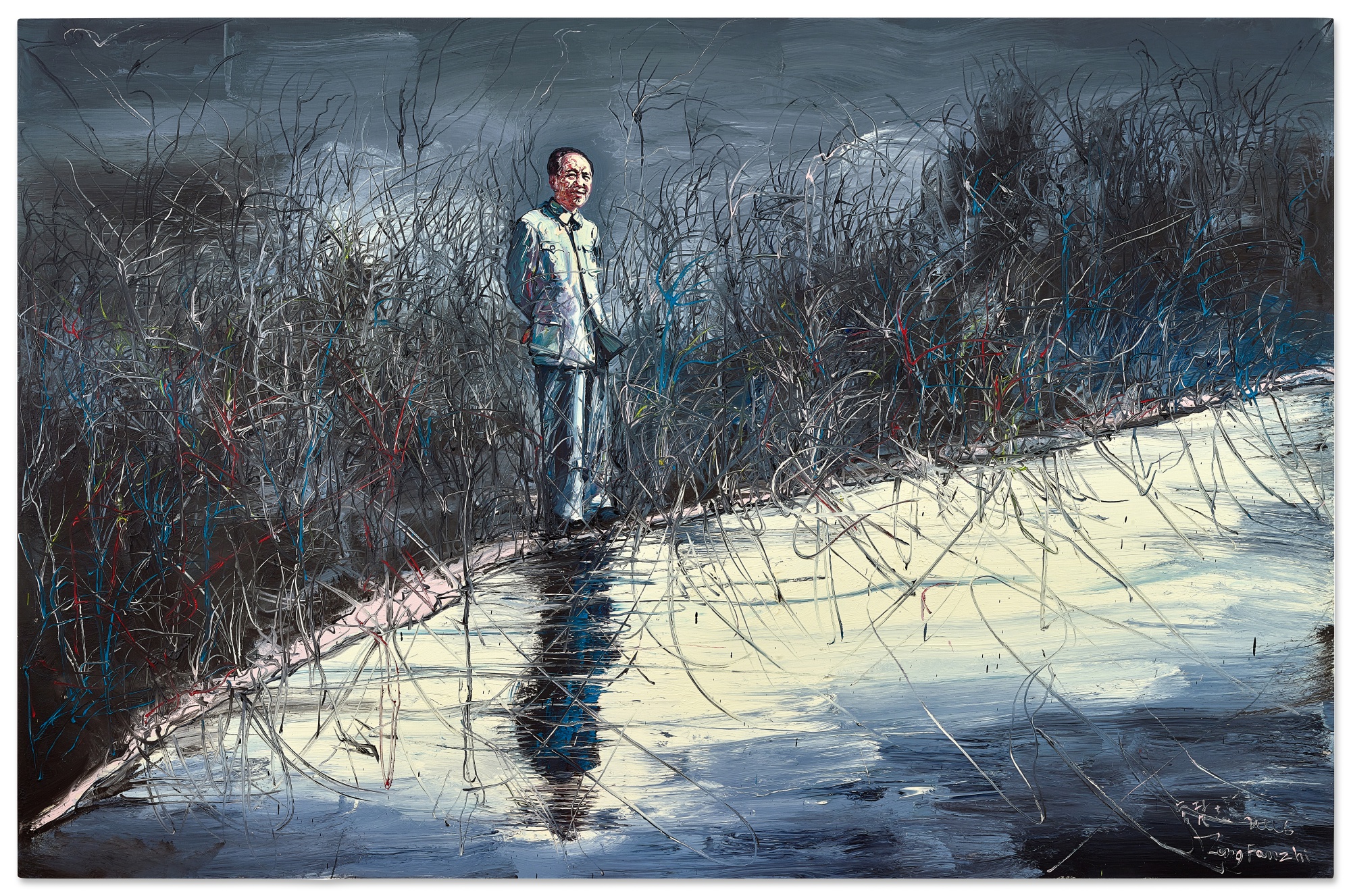 Zeng Fanzhi 曾梵志 | This Land So Rich In Beauty No. 1 江山如此多嬌1號 ...