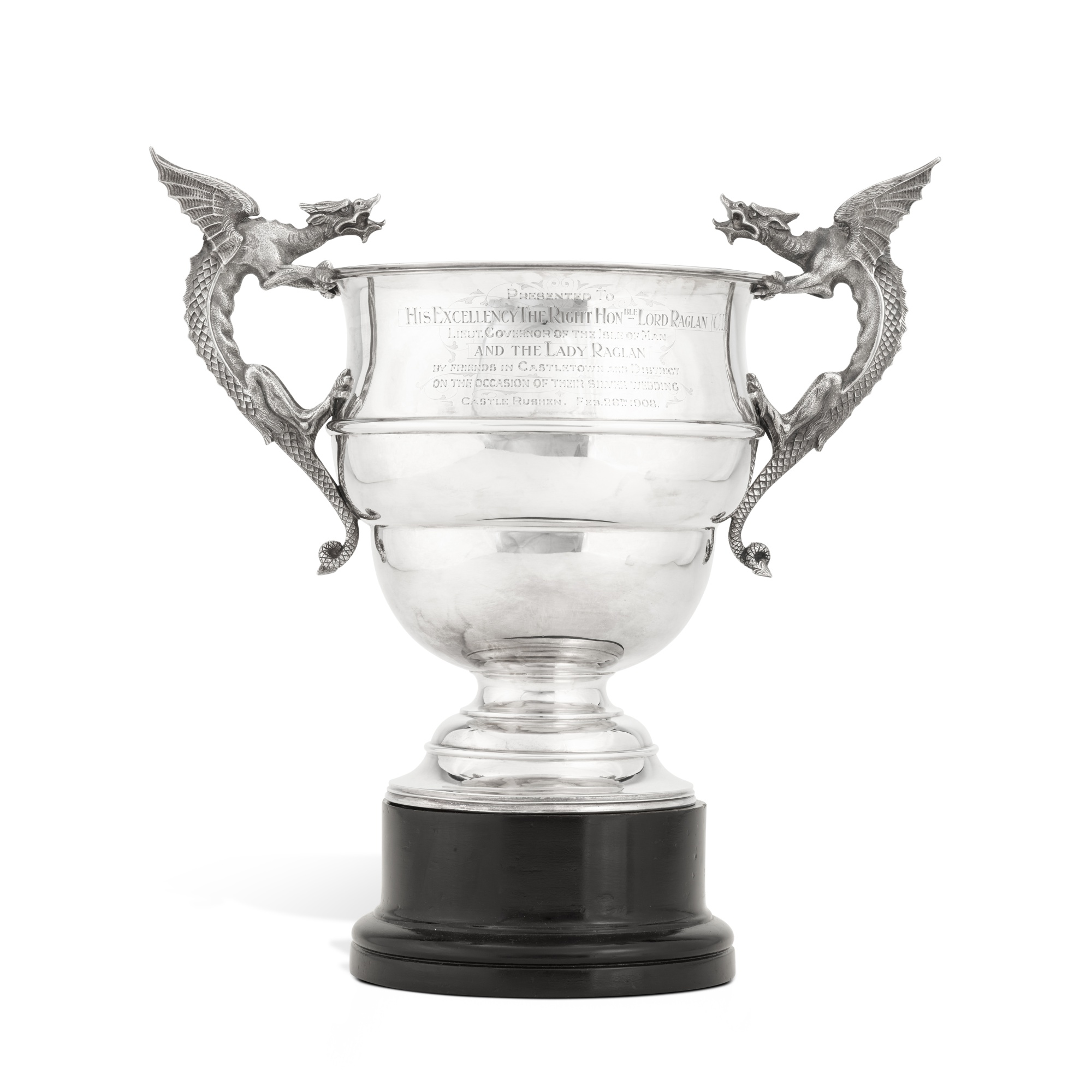An Edwardian silver presentation cup, Goldsmiths & Silversmiths Co. Ltd ...
