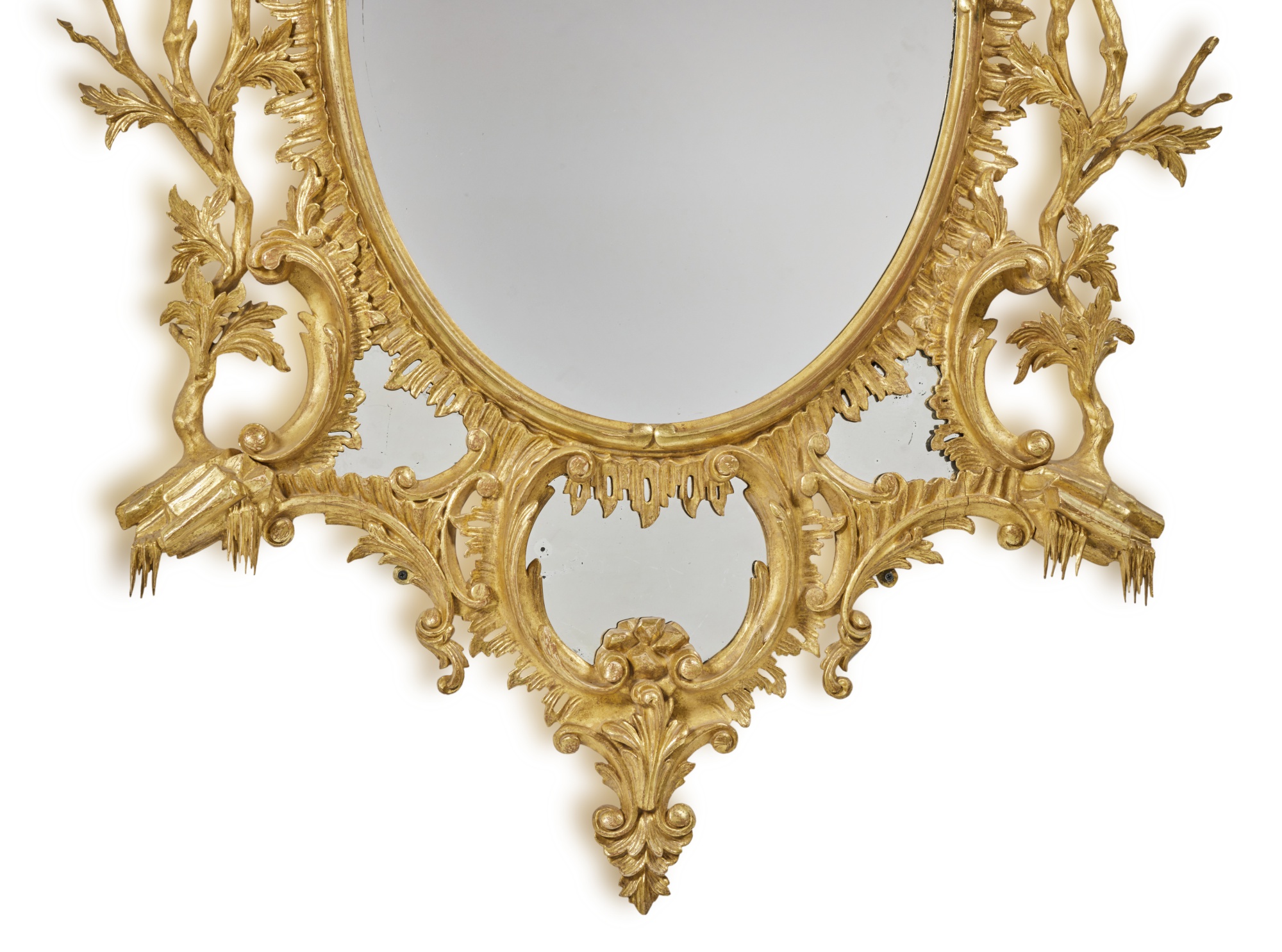 A George III Giltwood Mirror, Circa 1765 | Hyde Park Antiques: Past ...