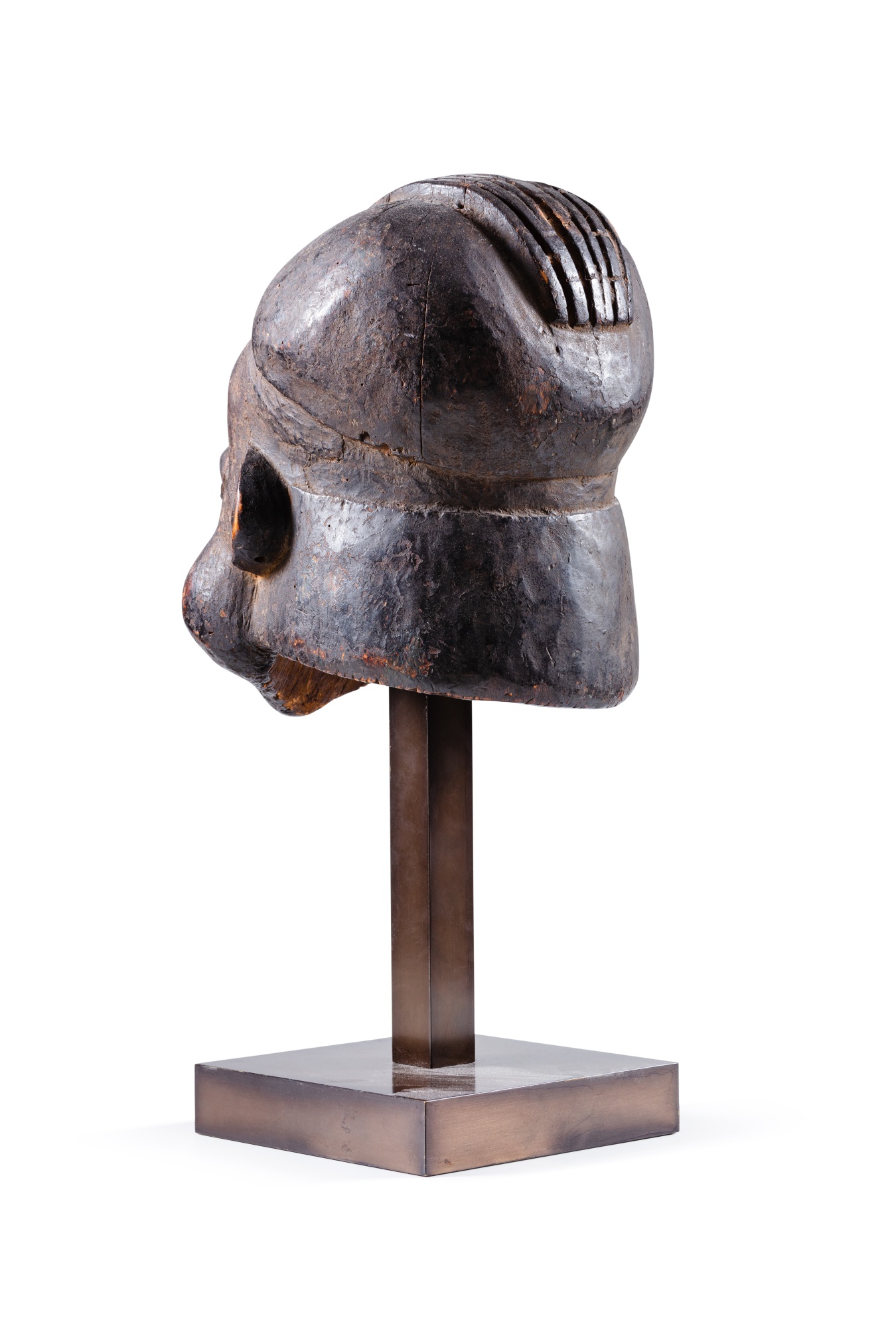 Masque-heaume, Bamileke Kom, Cameroun | Bamileke Kom Helmet Mask ...