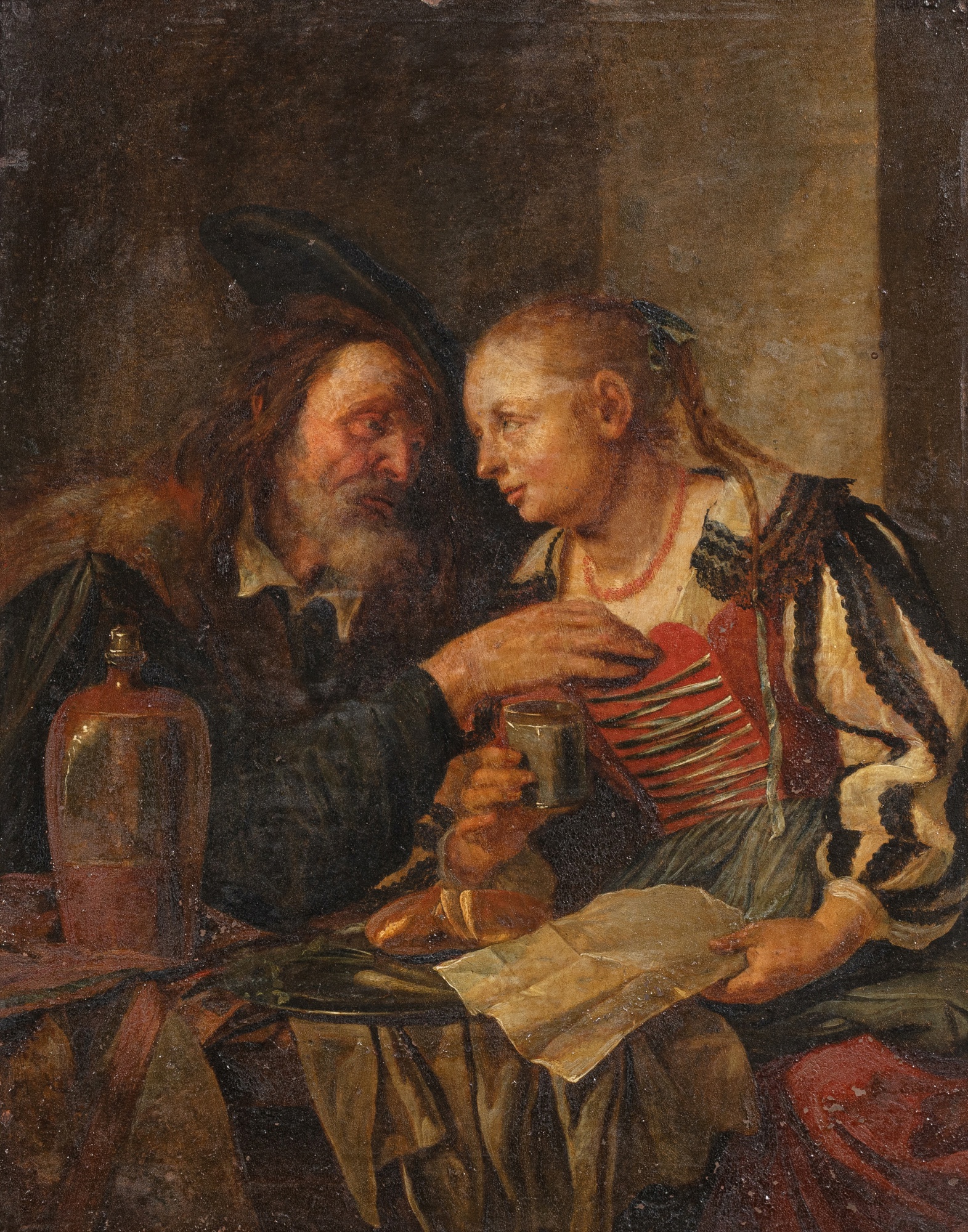 Inequal love | Le couple mal assorti | Tableaux Dessins Sculptures 1300 ...