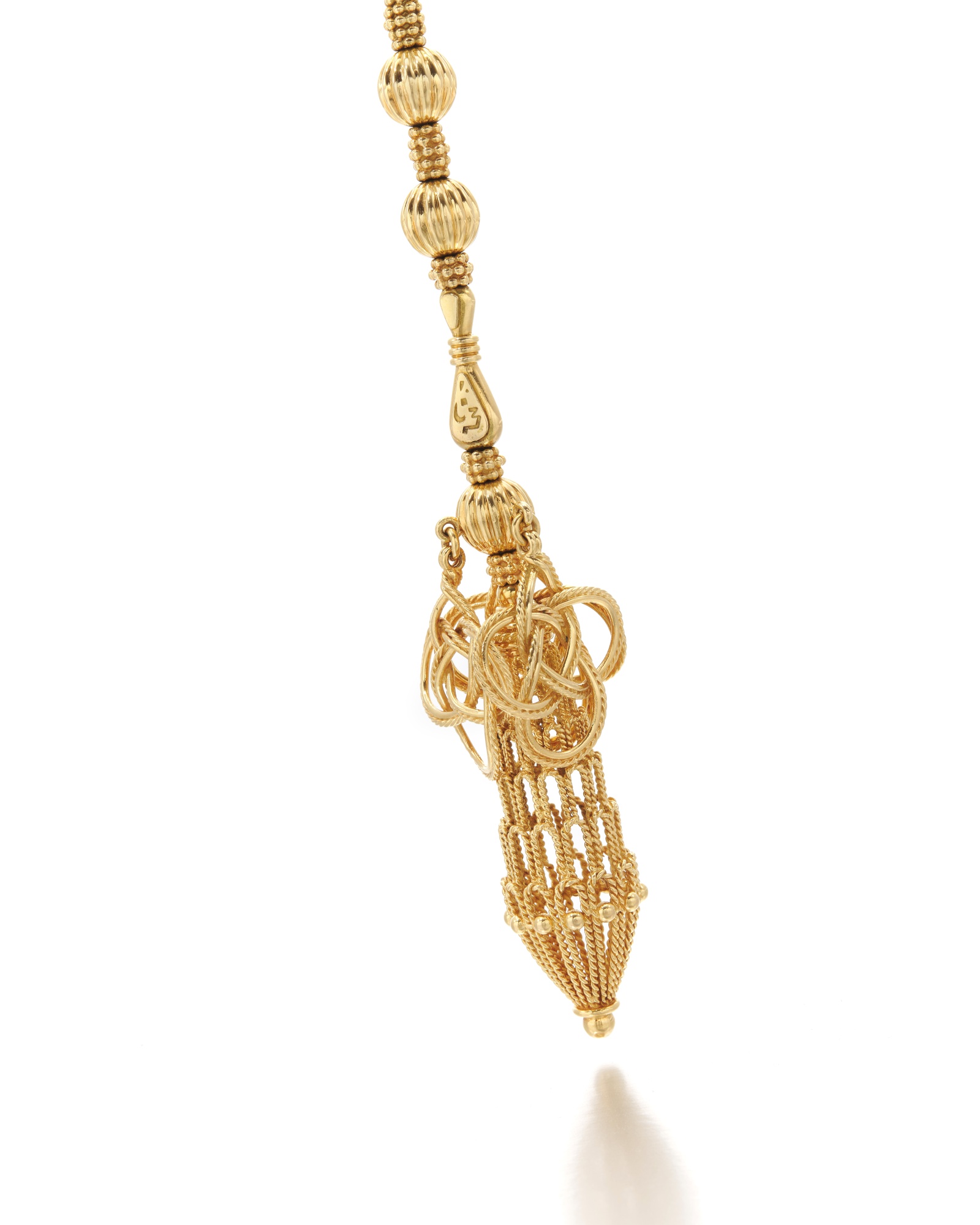 Gold sautoir, 'Muslim Prayer Bead' | 卡地亞 'Muslim Prayer Bead' 黃金長項鏈 ...