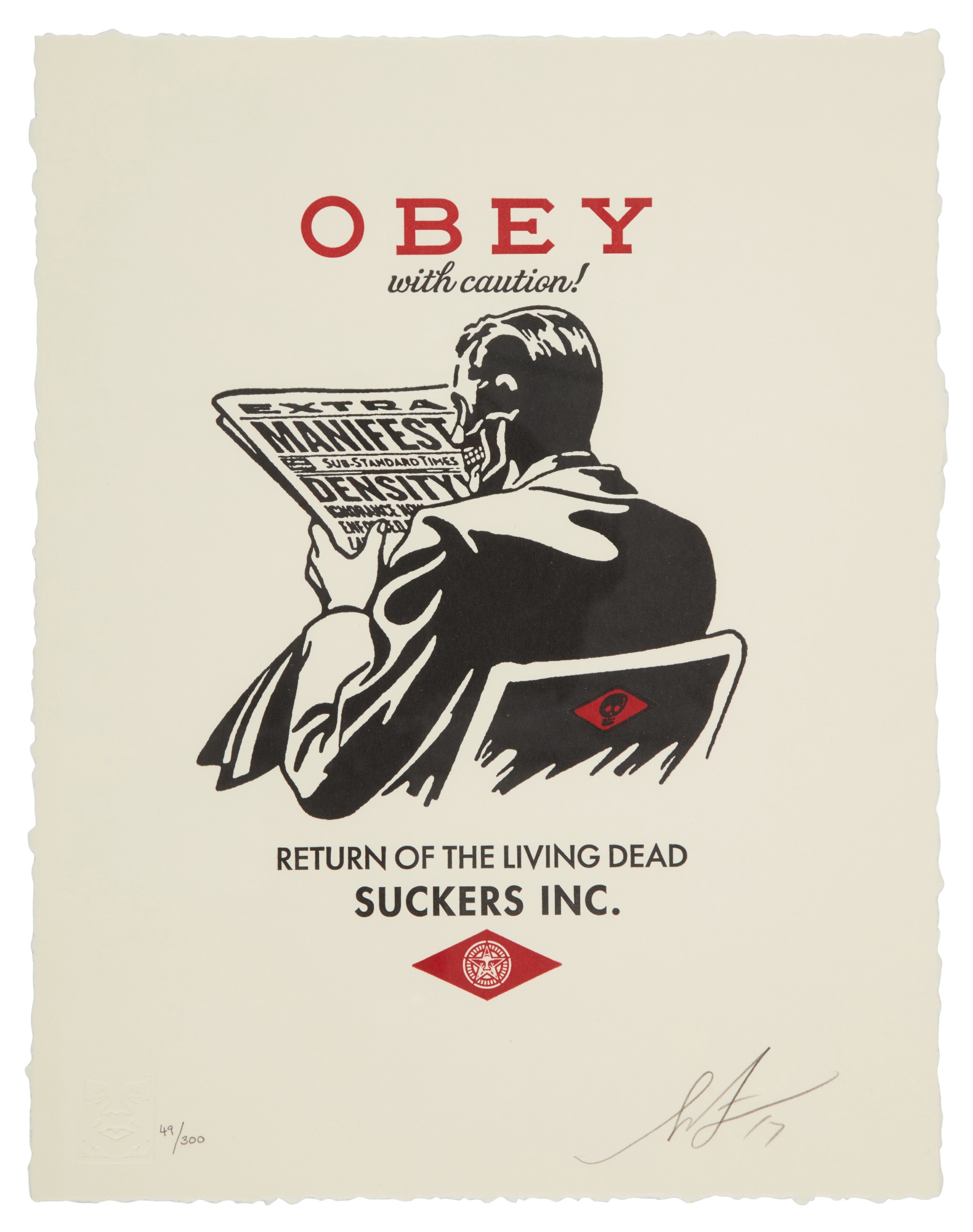 Obey with Caution | Contemporary Discoveries | 2023 | Sotheby's