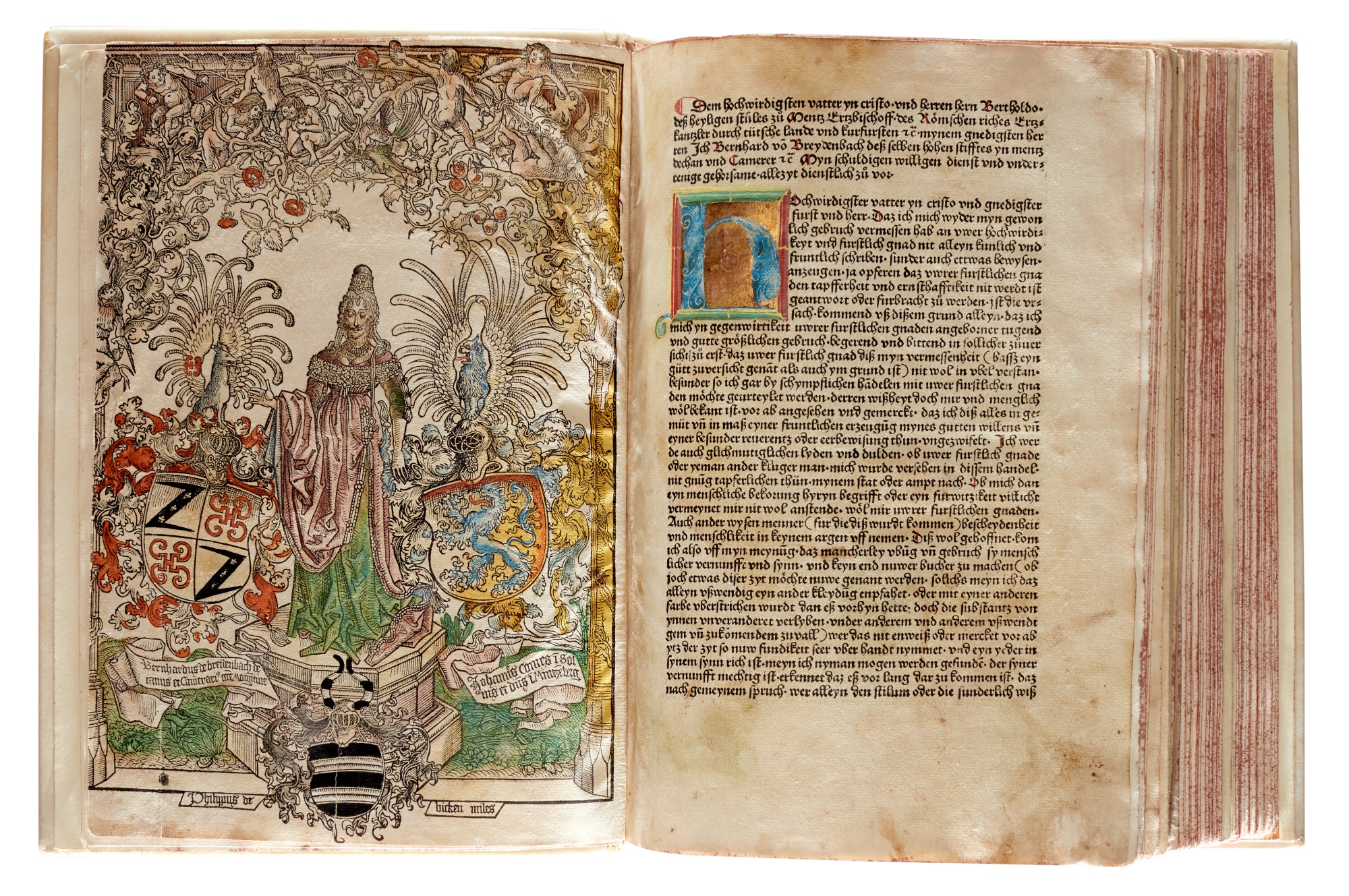 Breydenbach | Die heyligen reyssen gen Jherusalem, Mainz, 1486, modern ...