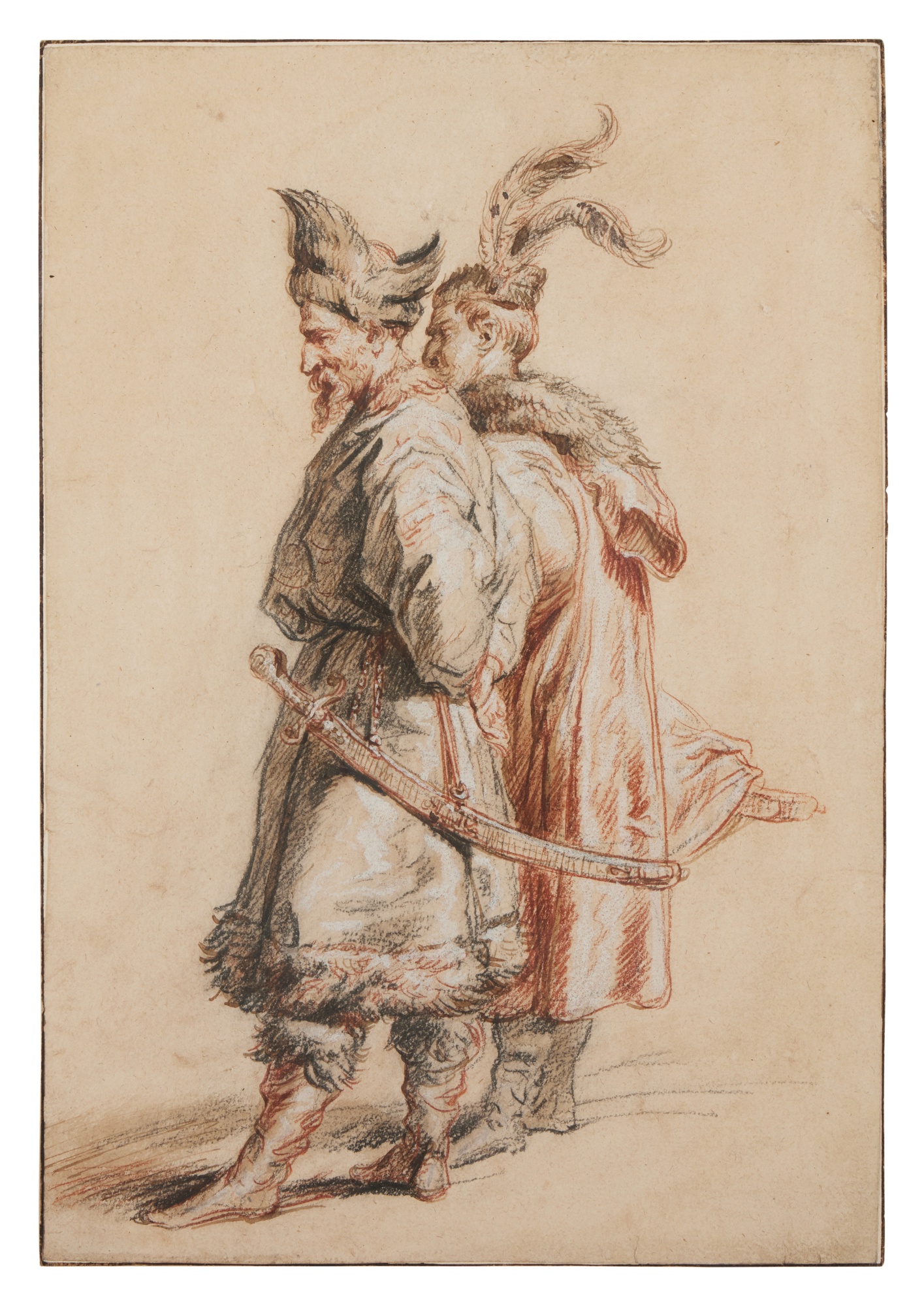 Two Cossacks | Old Master and British Works on Paper | 2023 | Sotheby's