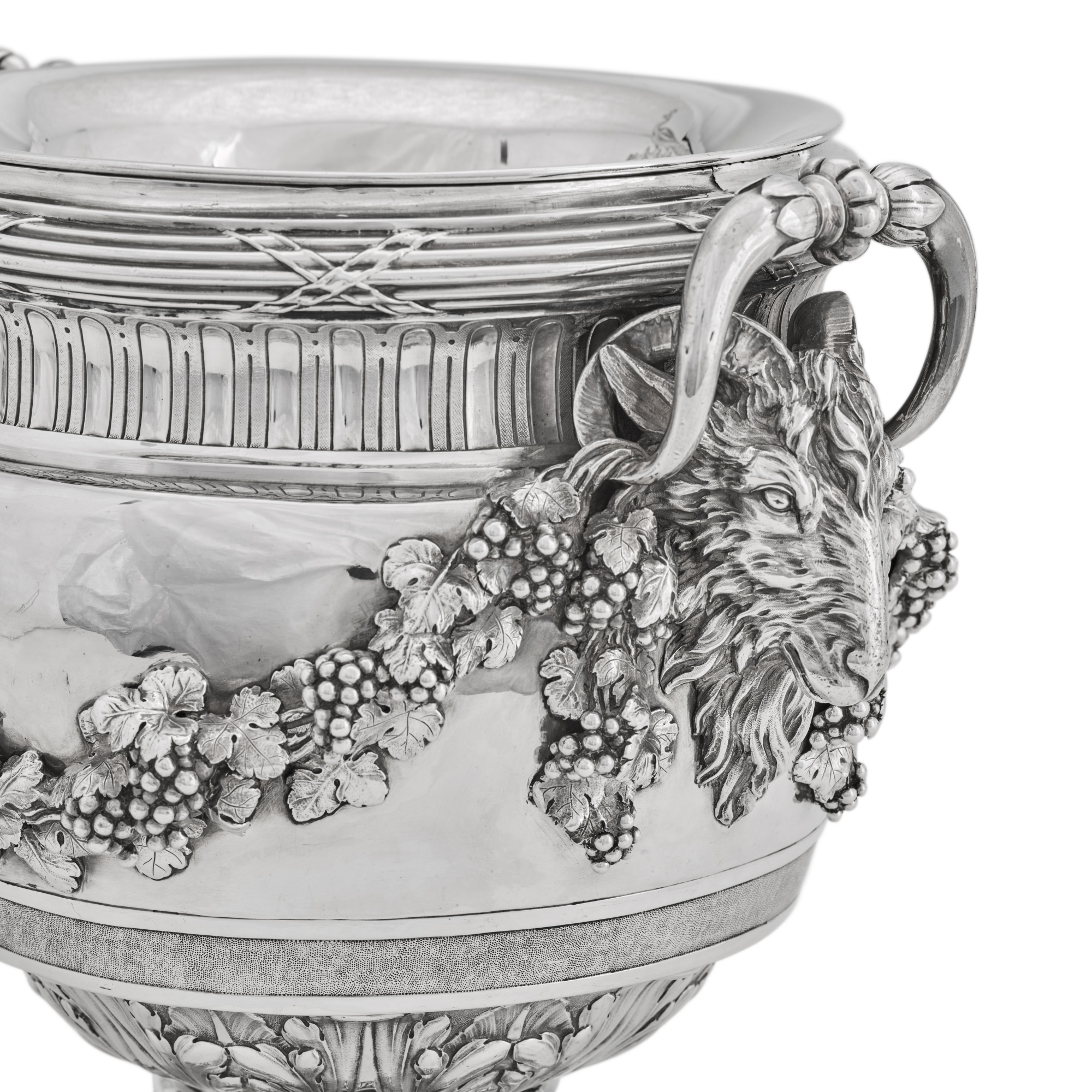 A highly important pair of French silver wine coolers, Robert-Joseph ...