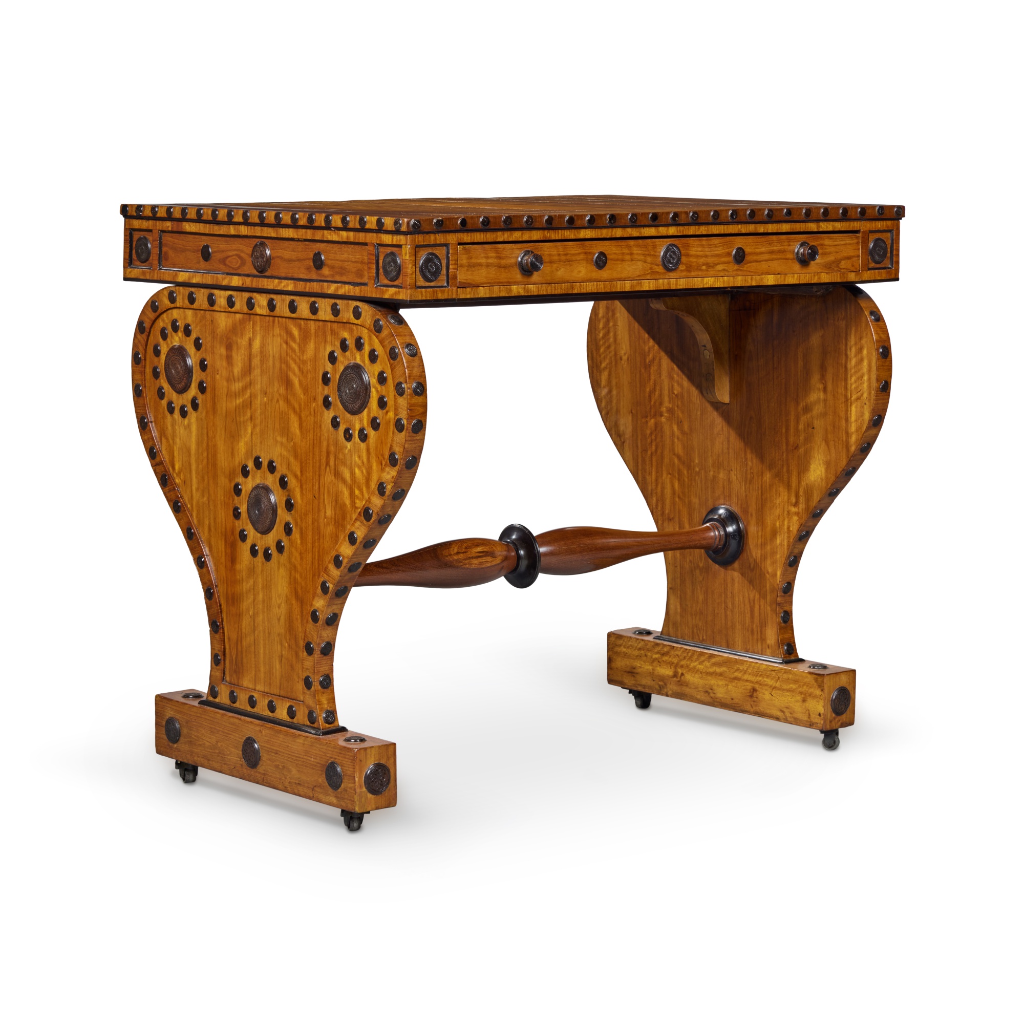 A Regency Style Red Ebony Centre Table in the Manner of Thomas Hope ...