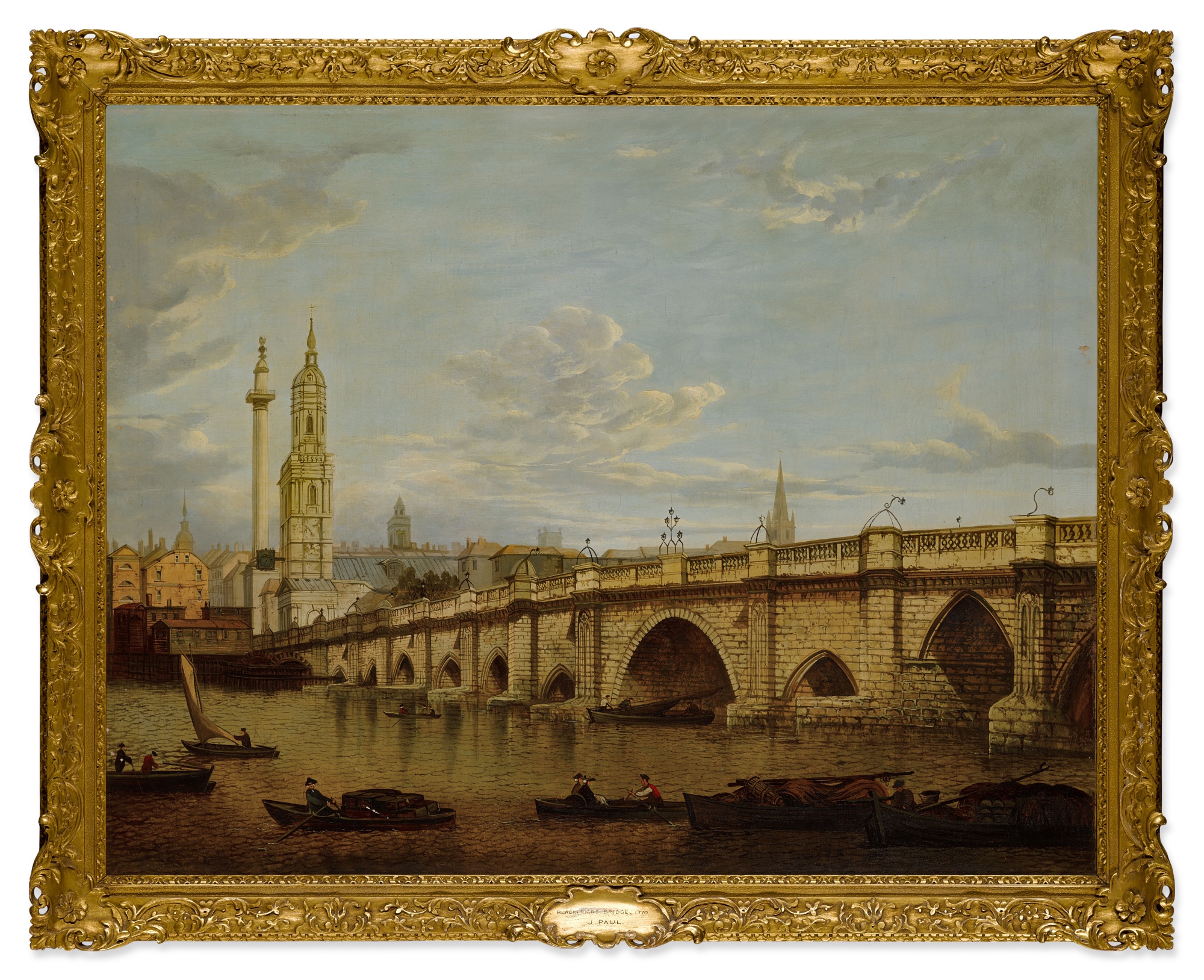 View of London Bridge; View of Blackfriars Bridge | 19th-Century Works ...