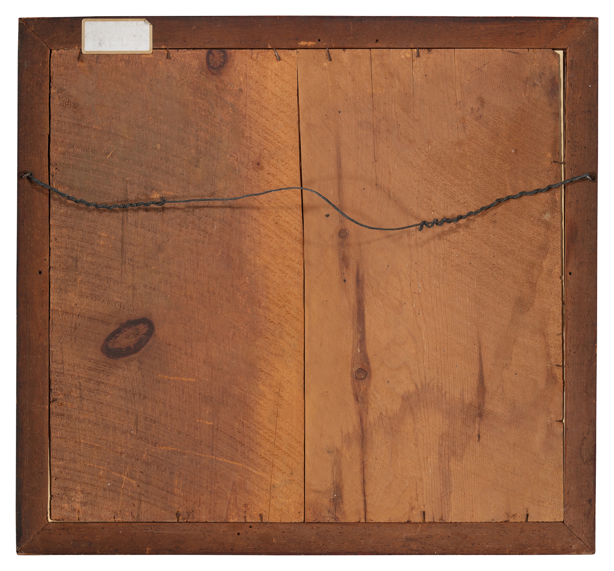 Embroidered and Painted Needlework Mourning Picture: In Memory of Jacob ...