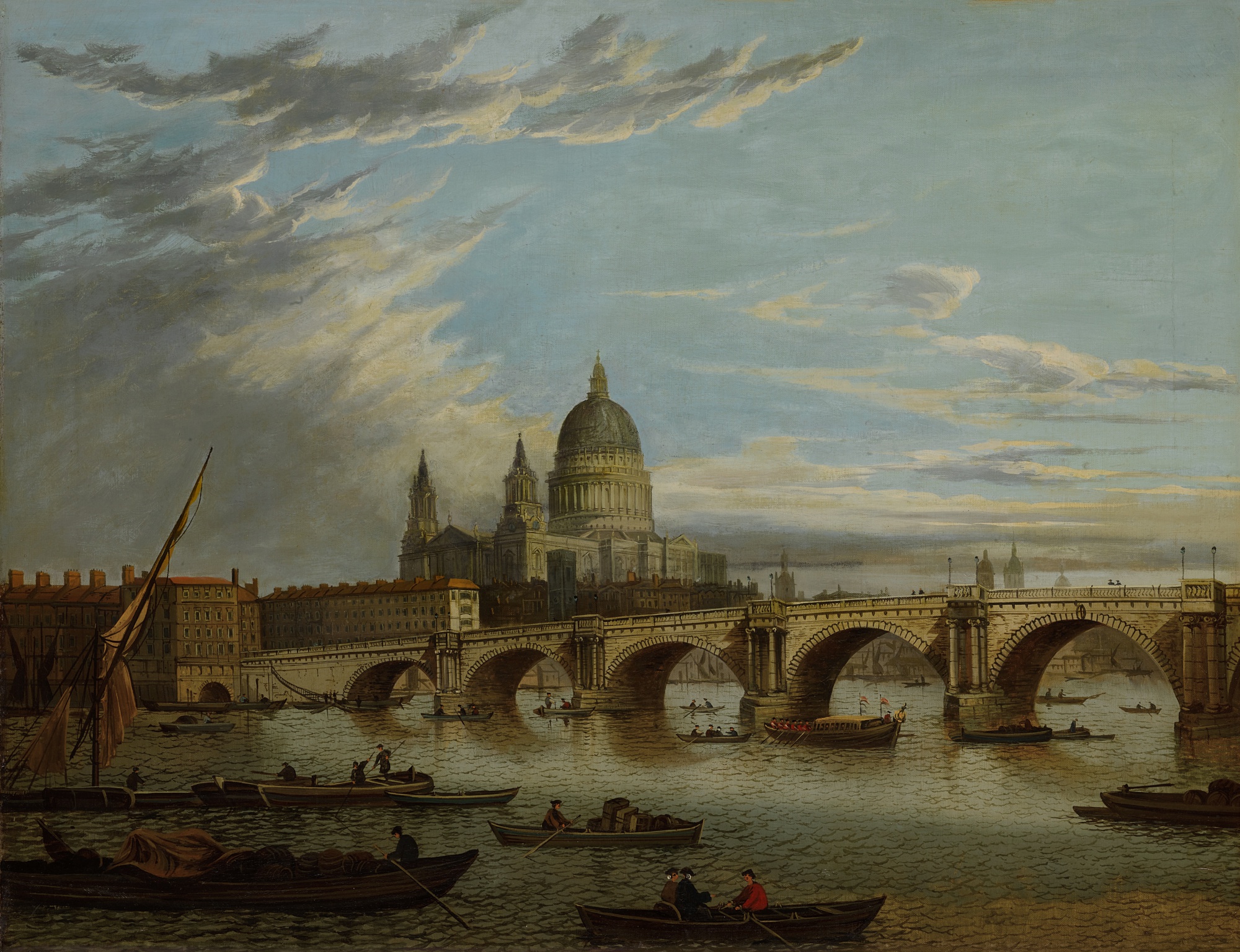 View of London Bridge; View of Blackfriars Bridge | 19th-Century Works ...