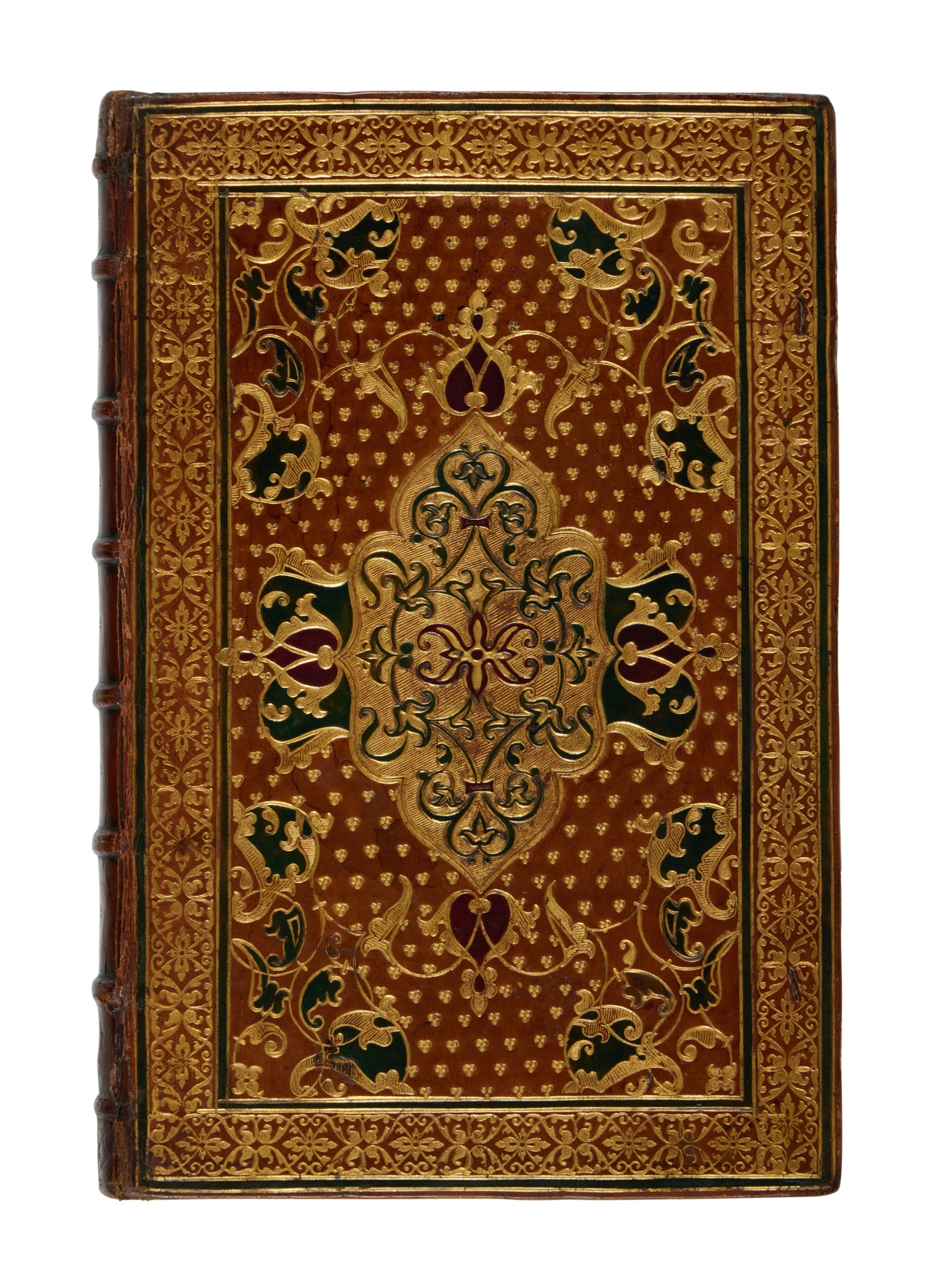 Monteux, Halosis febrium, Lyon, 1558, contemporary gold-tooled and ...