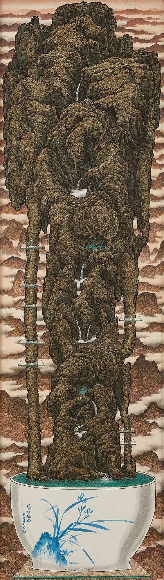 Teng Pu-chun 鄧卜君 | Four-transforming Stone, Rock, Boulder, Monolith 四化 ...