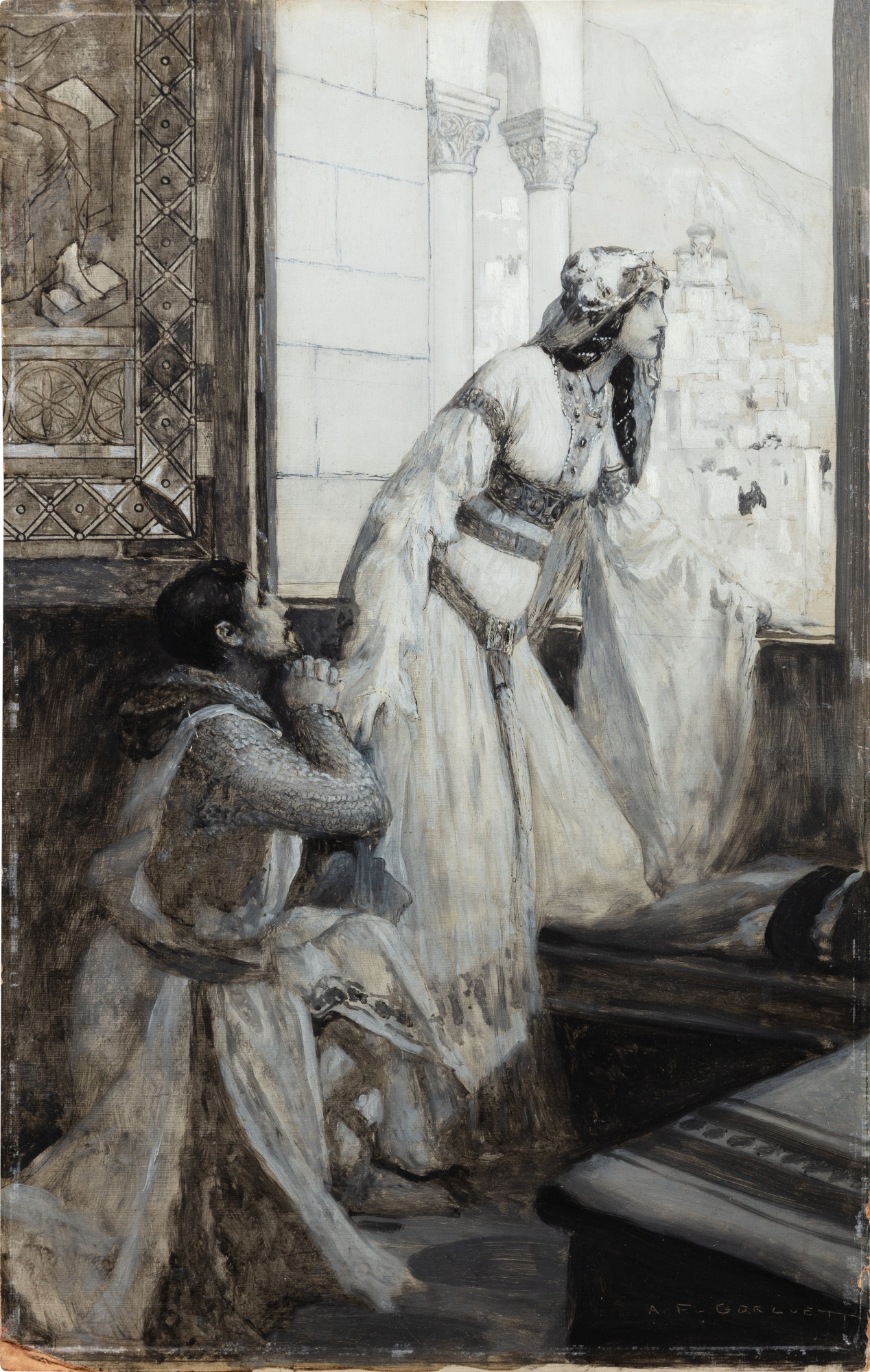 Princess Melisande and Bertrand | La princesse Melissinde et le ...