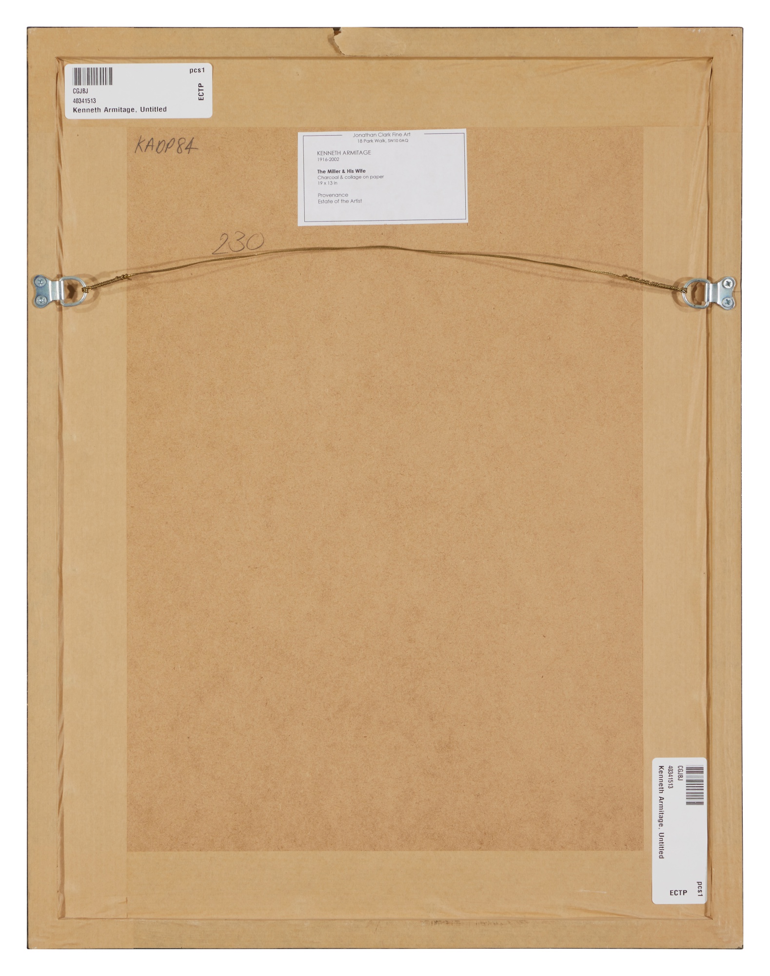 The Miller & His Wife | The Hoarder IV: Now or Never | 2022 | Sotheby's