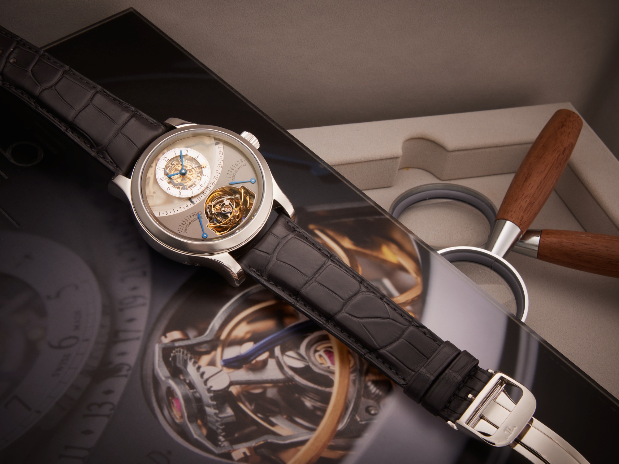 Reference 149.6.07 Gyrotourbillon 1 | A limited edition platinum semi ...