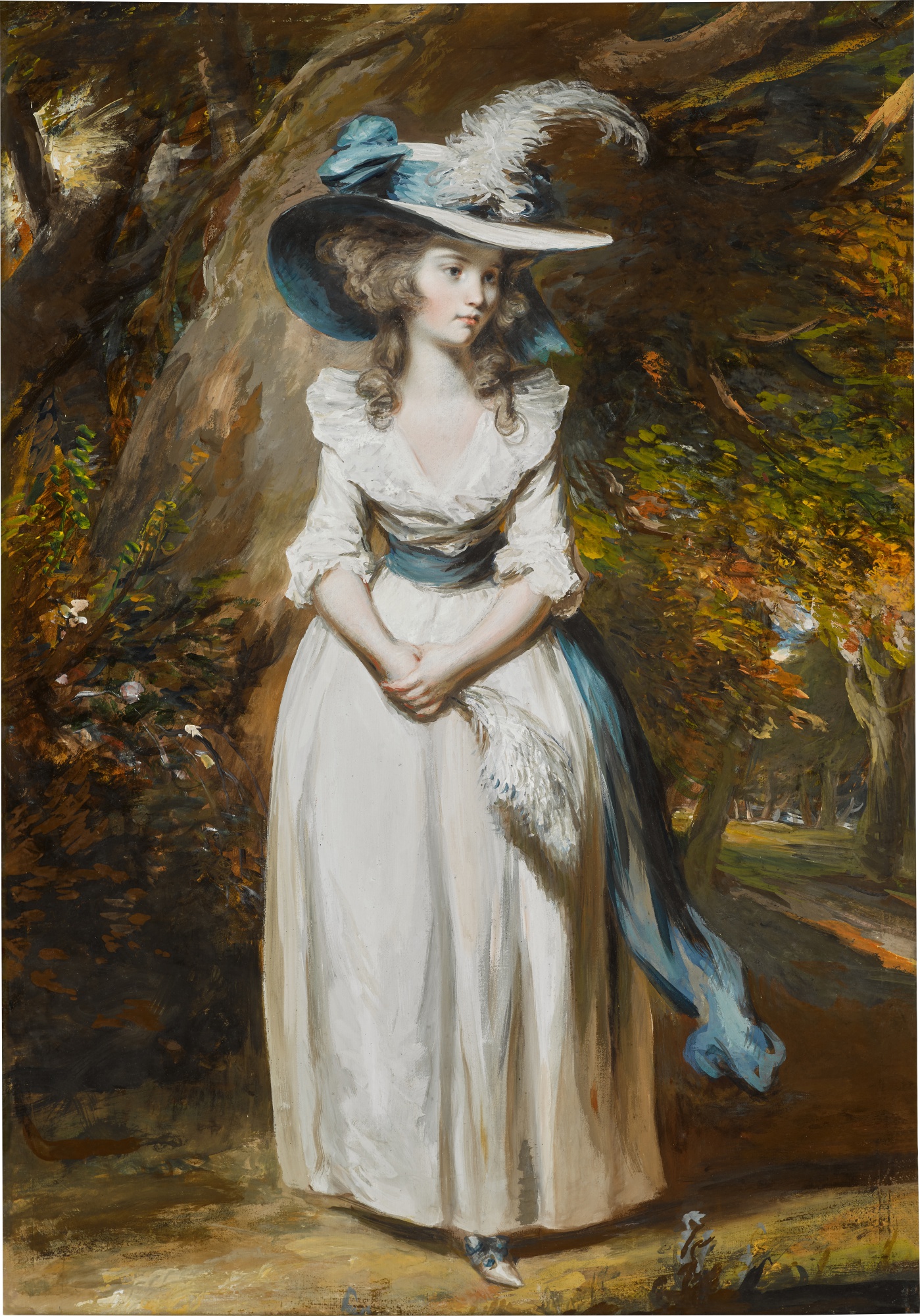 Portrait of Mary Whitbread, later Lady Grey (1770-1858), aged thirteen | Master Works on Paper ...