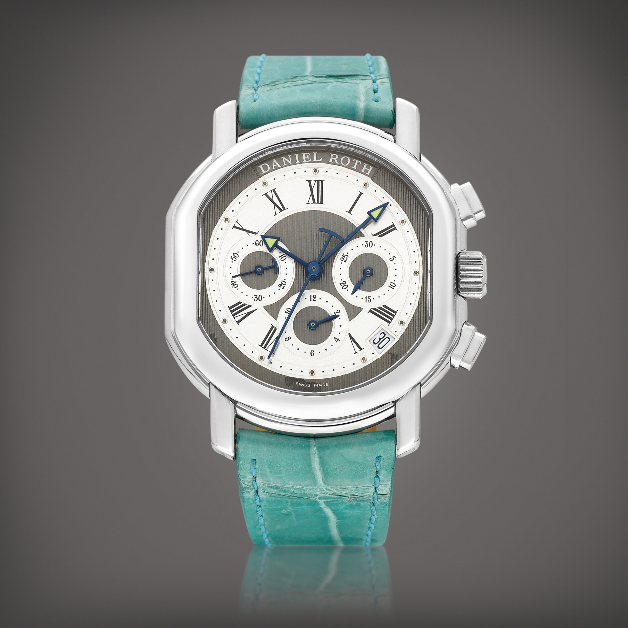 Master Chronograph | A stainless steel chronograph wristwatch with date ...