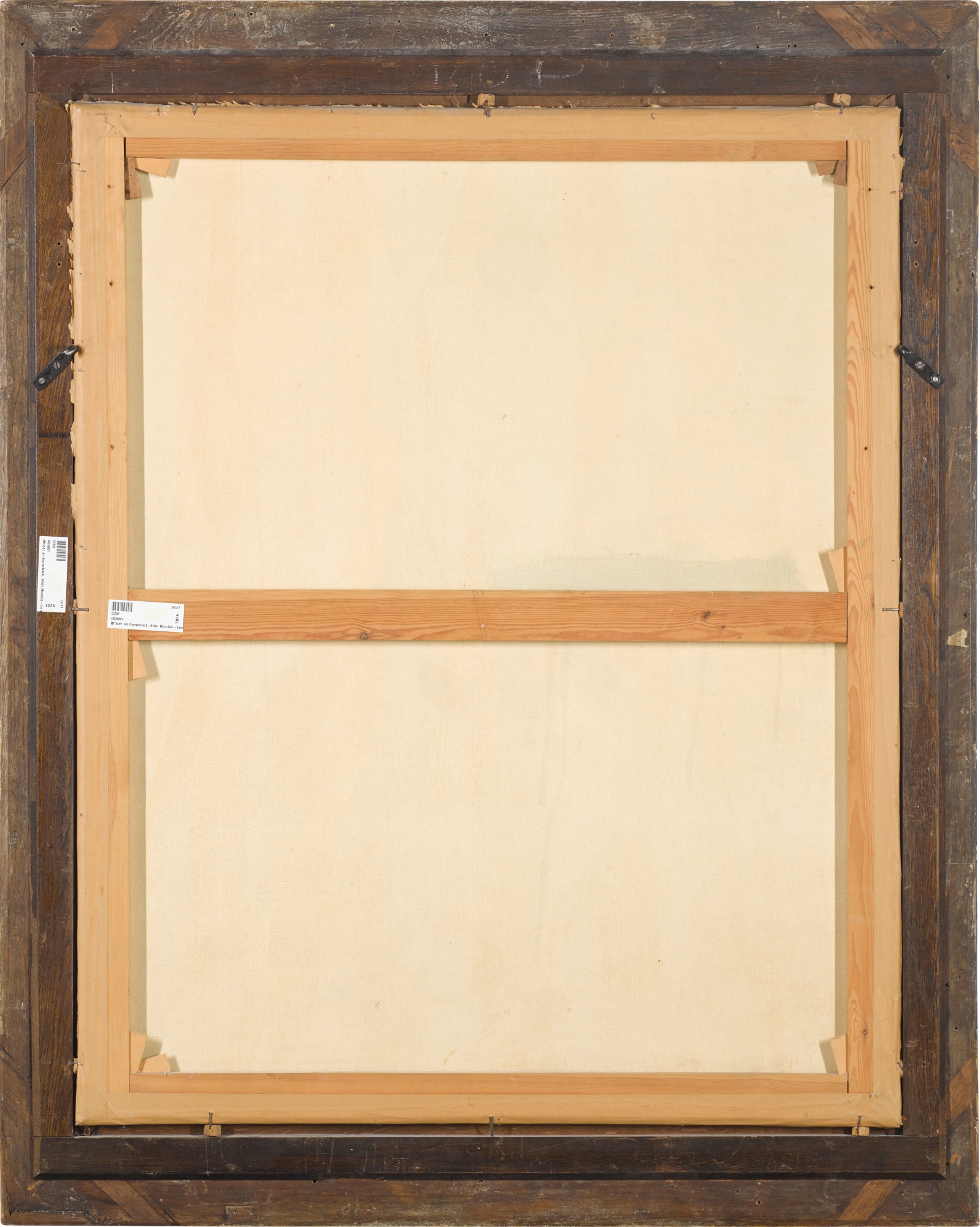 Portrait of a hussar on horseback | Kenneth Neame: Cadogan Square and ...