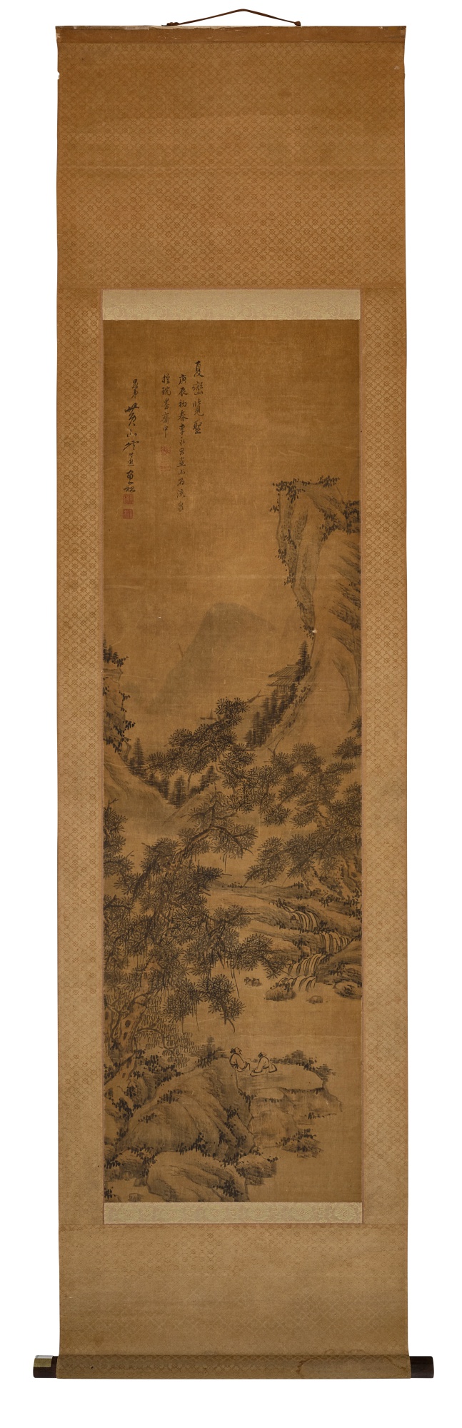 Li Yongchang; Bao Shiti (Ming Dynasty) 李永昌、鮑時逖 | Summer Landscape 夏巒覽聖圖 ...