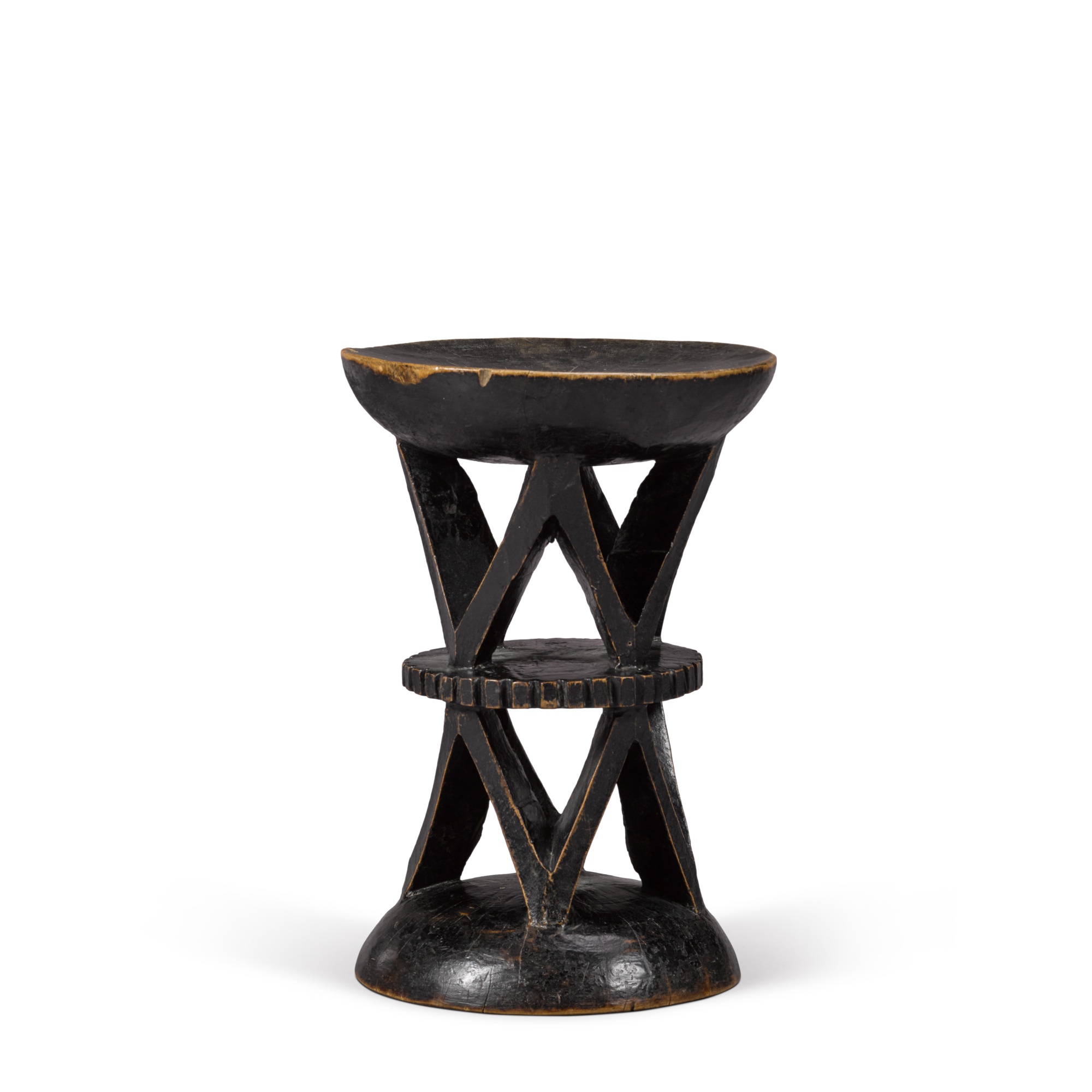 An Ewe carved hardwood stool, Togo | As It Unfolds: Property From the ...
