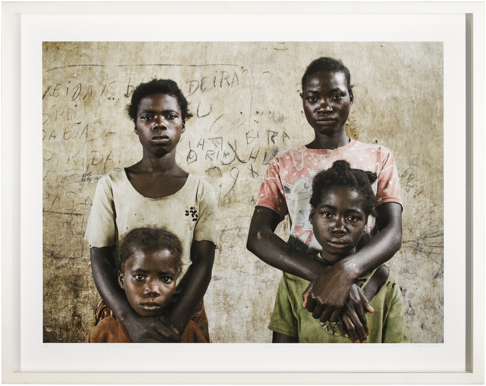 Sisters Bertha Chiquia and Jamba Rosa, and sisters Louisa Vuyuyu and ...