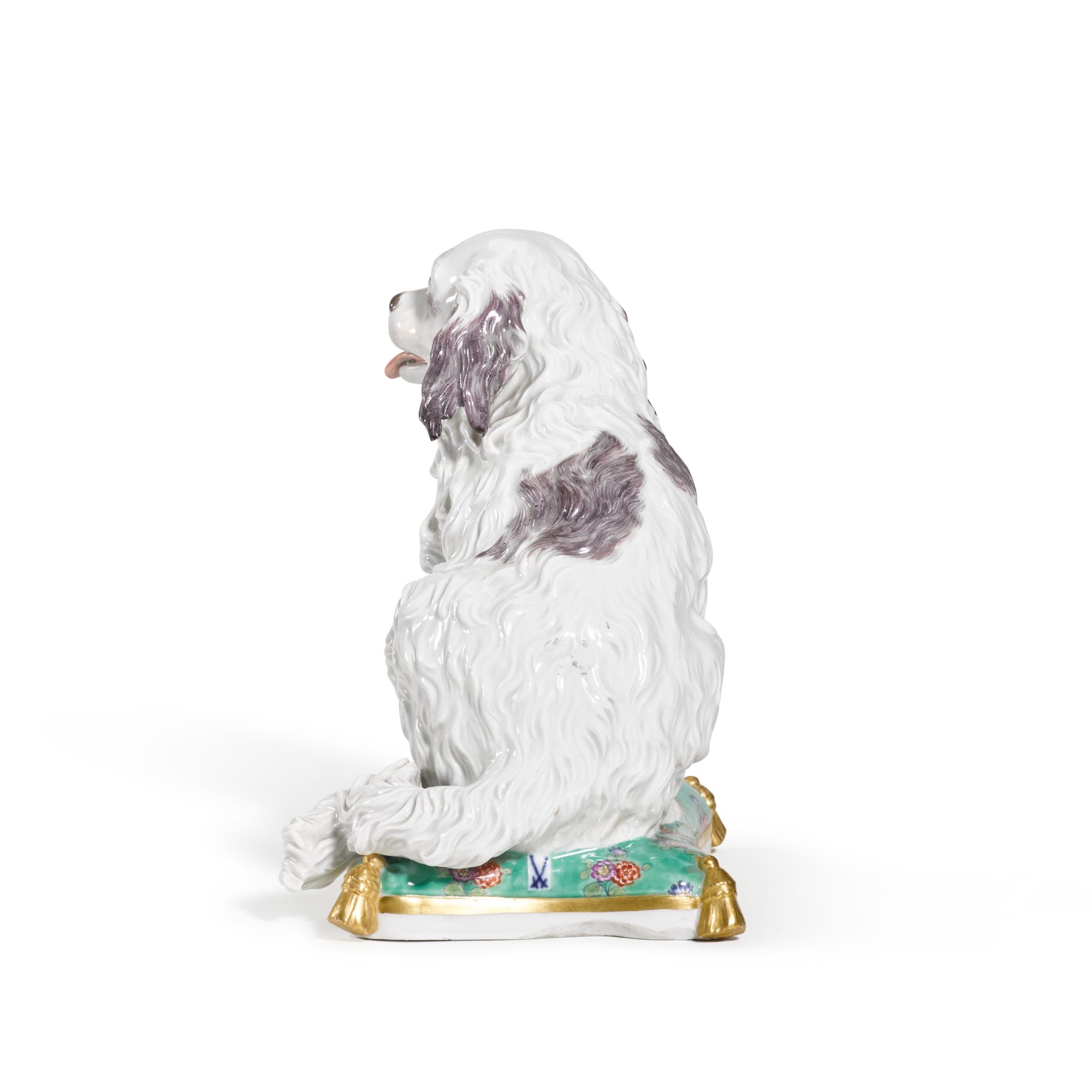 A Meissen model of a spaniel, 20th century | Kenneth Neame: Cadogan ...