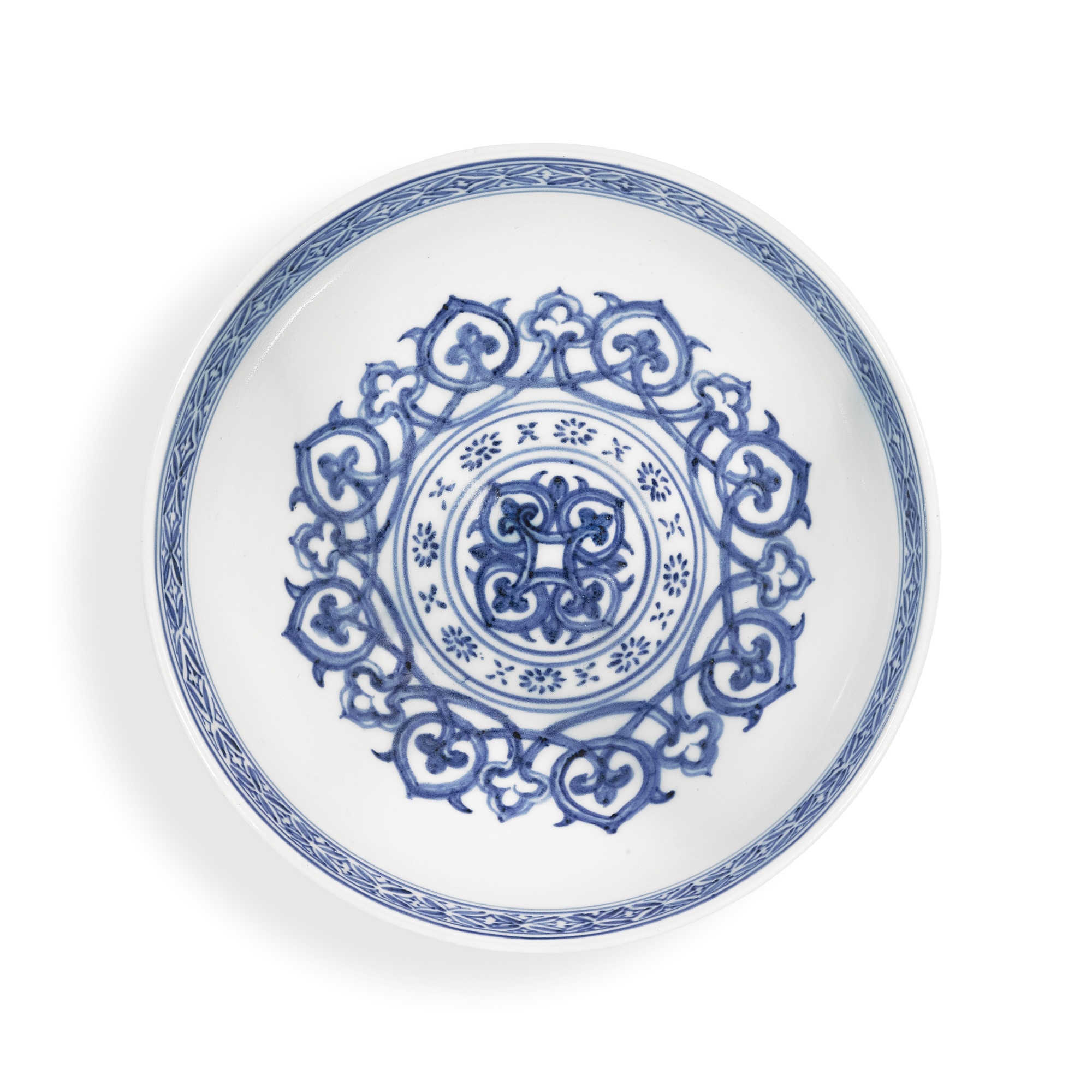 A fine blue and white 'lianzi' bowl, Mark and period of Xuande | 明宣德 青花 ...