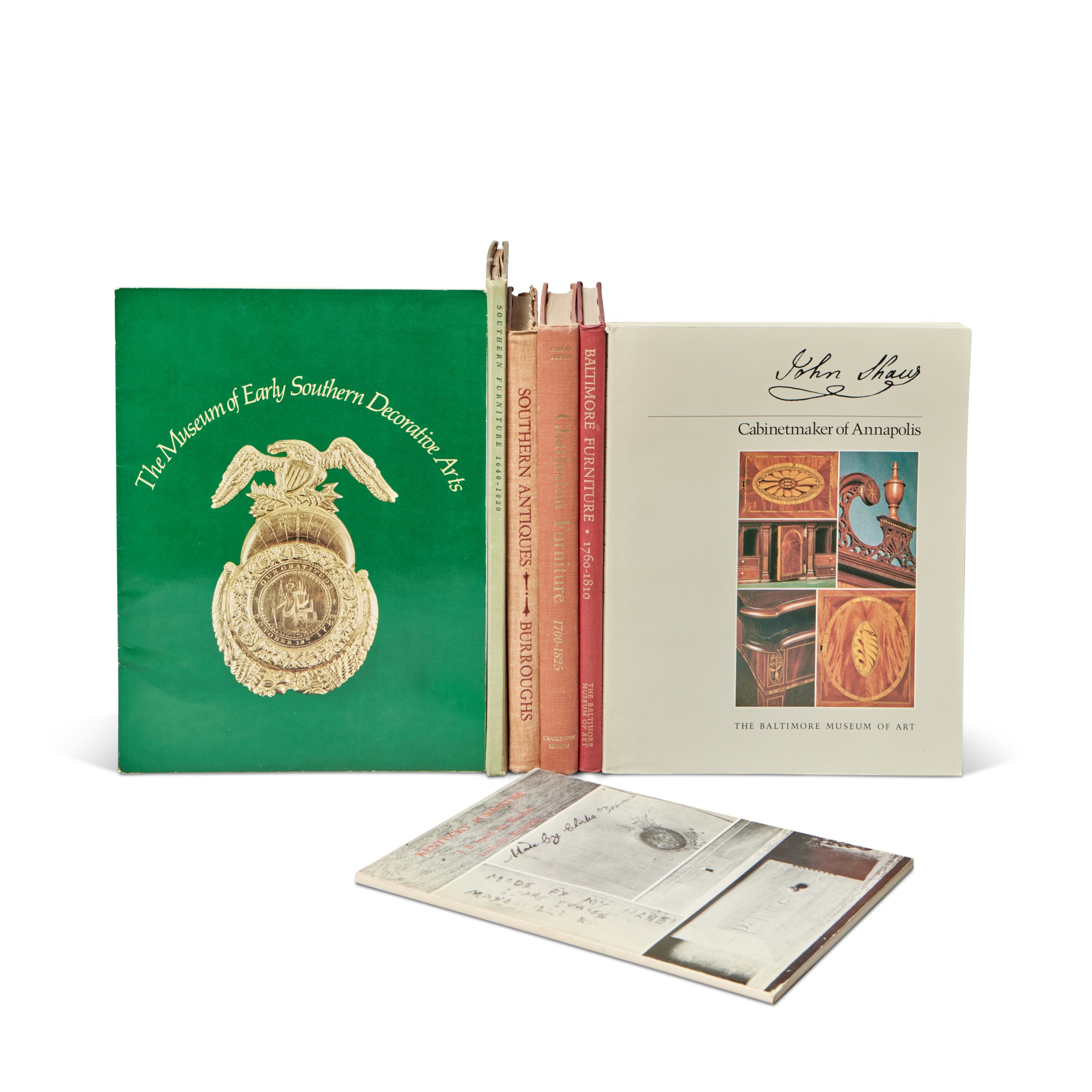 A Group of American Southern Furniture and Decorative Arts Books ...
