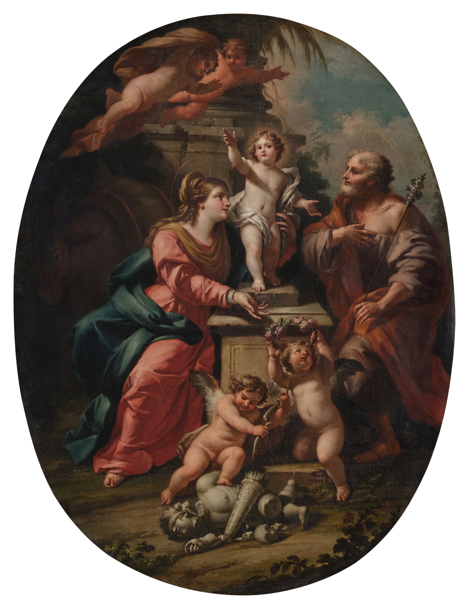 An allegory of sacred love triumphing over profane love | Master ...