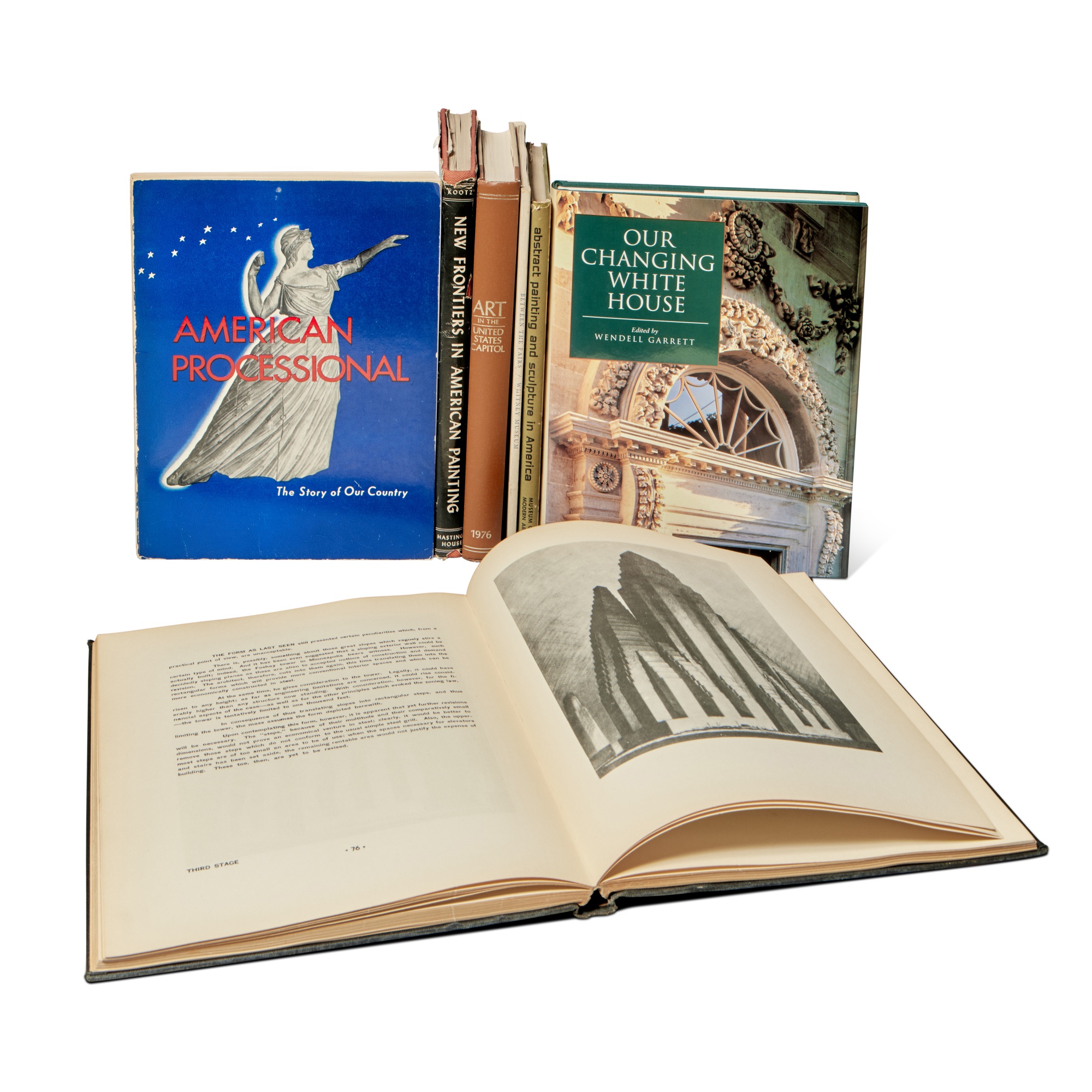 A Group of American Art and Architecture Reference Books, Approximately ...