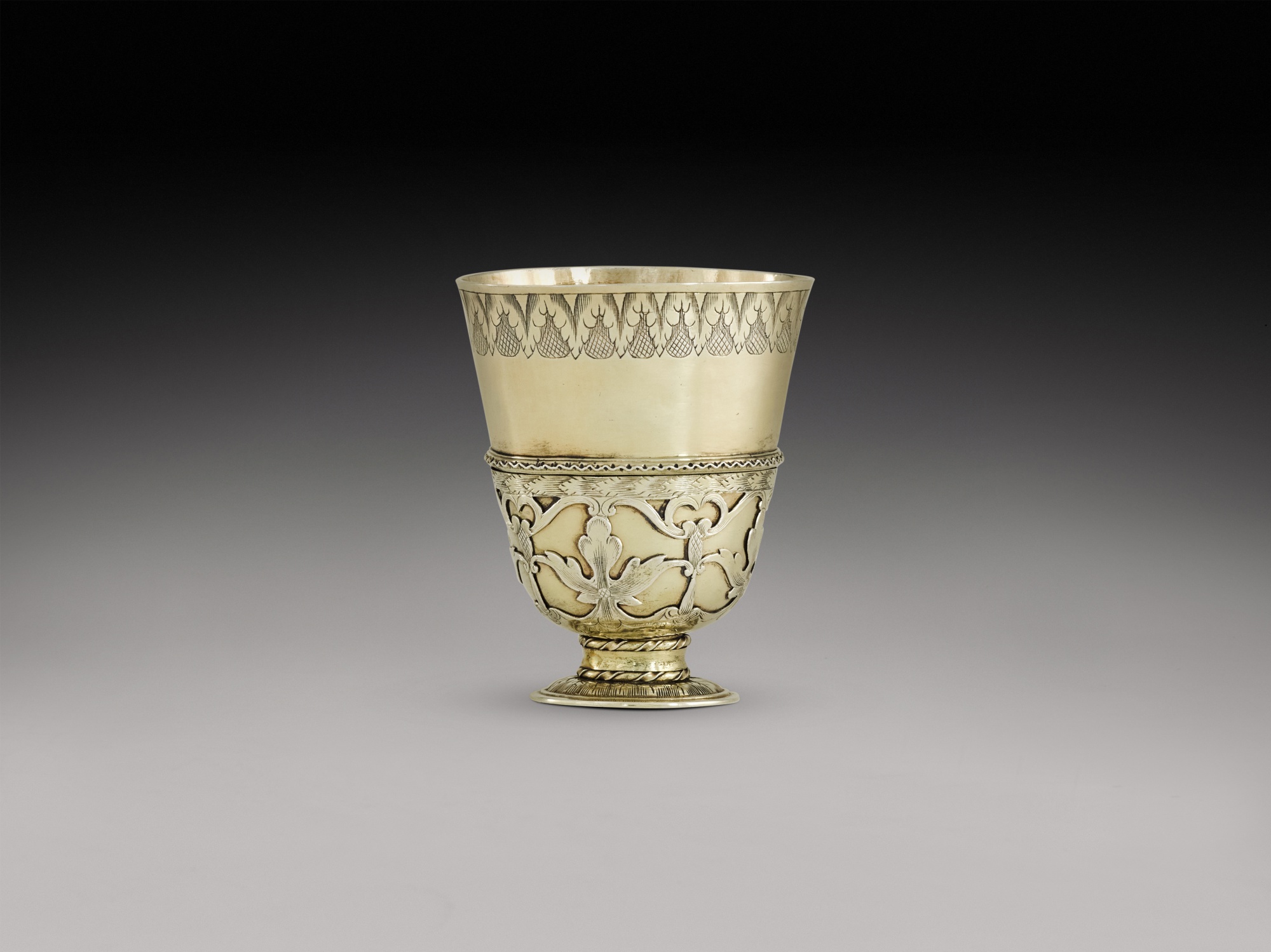 A Charles II silver-gilt beaker, Benjamin Bathurst of London, circa ...