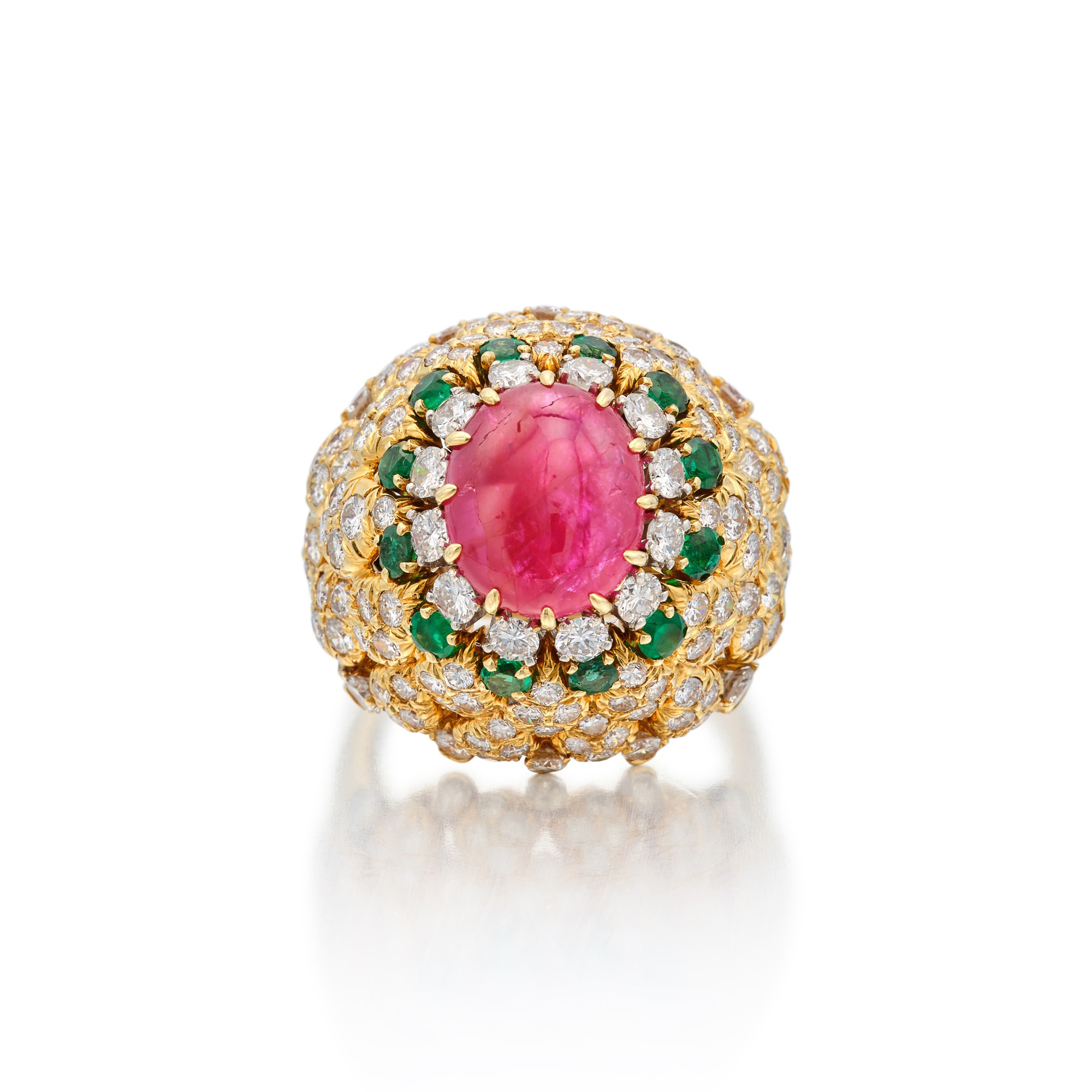 Ruby, Emerald and Diamond Ring | Fine Jewels | 2022 | Sotheby's
