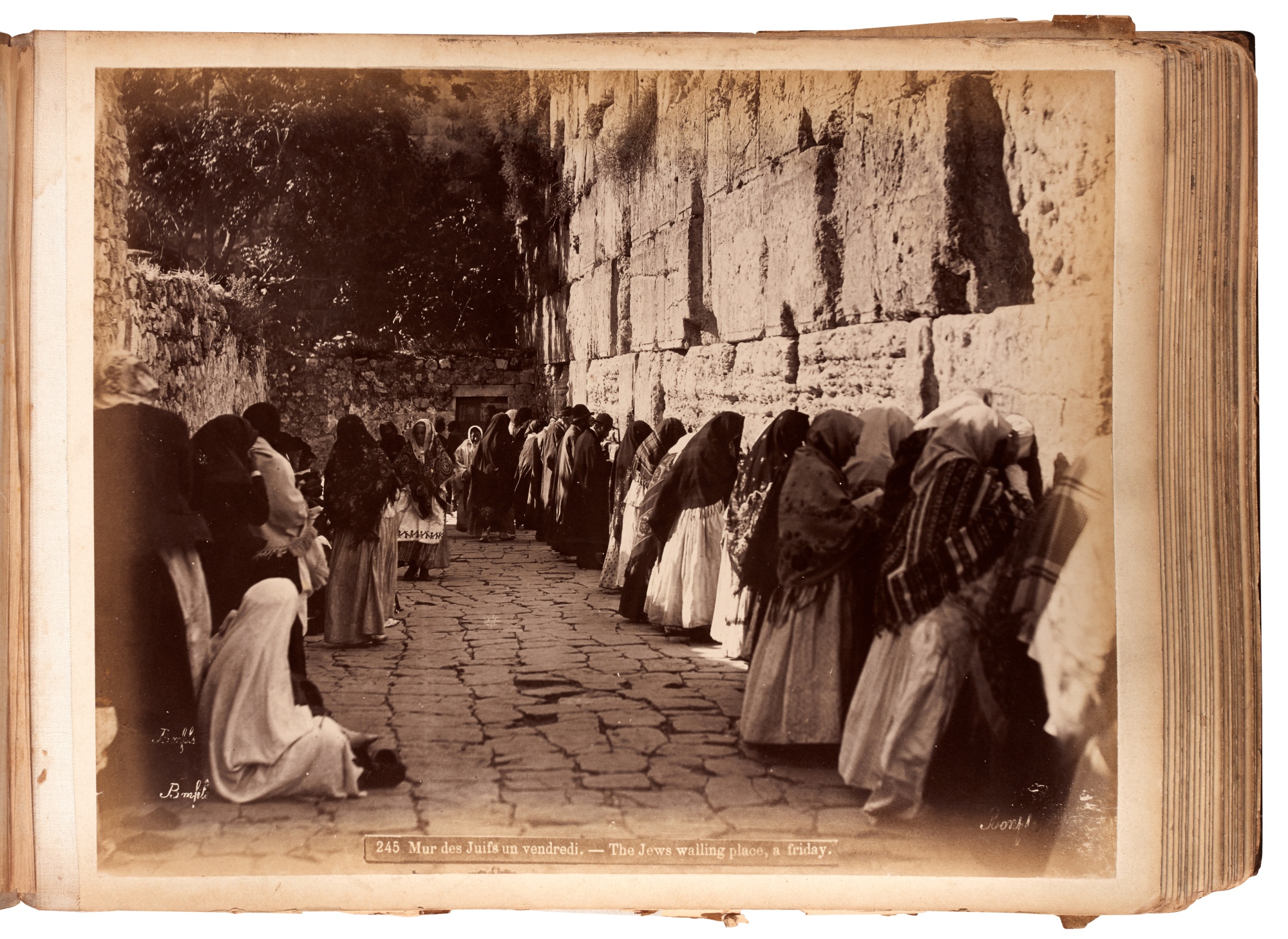 Palestine—Bonfils family | Photographies de Terre Sainte, album of ...