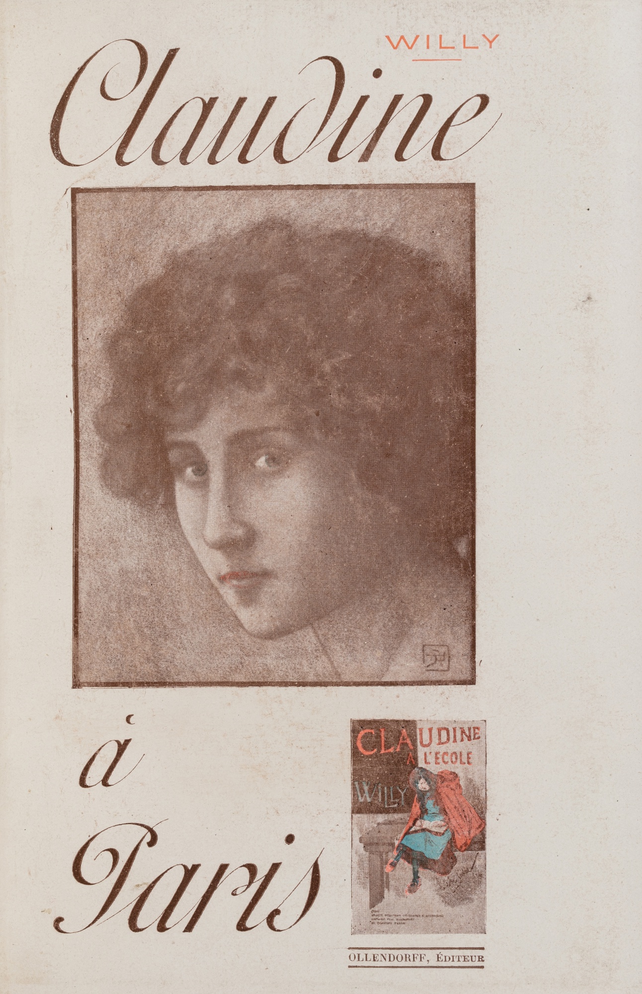 6 ouvrages de la série des Claudine. 1900-1937, dont 4 en reliure uniforme de P.L. Martin ...