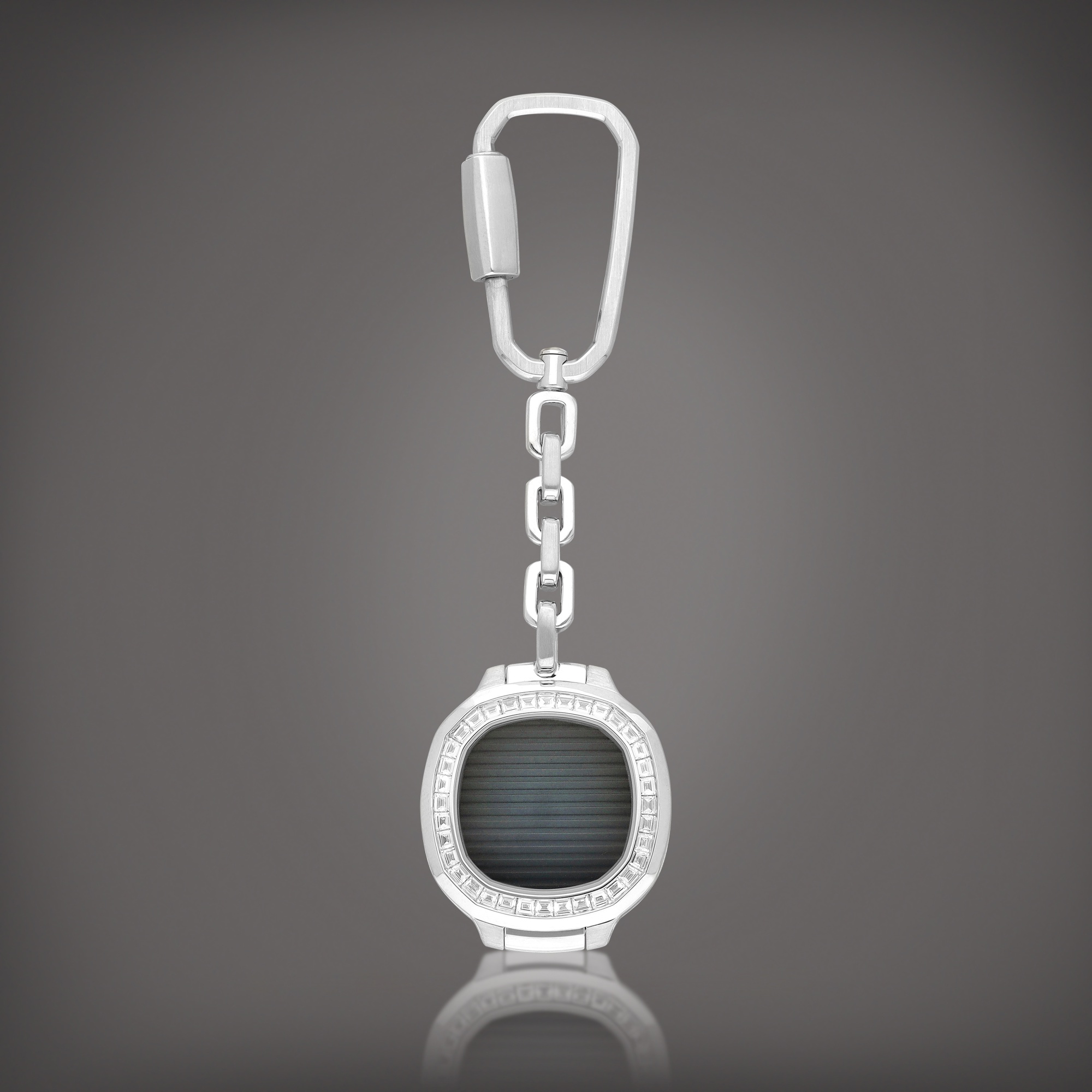 Nautilus | A white gold and diamond-set keychain, Circa 2016 | 百達翡麗 ...