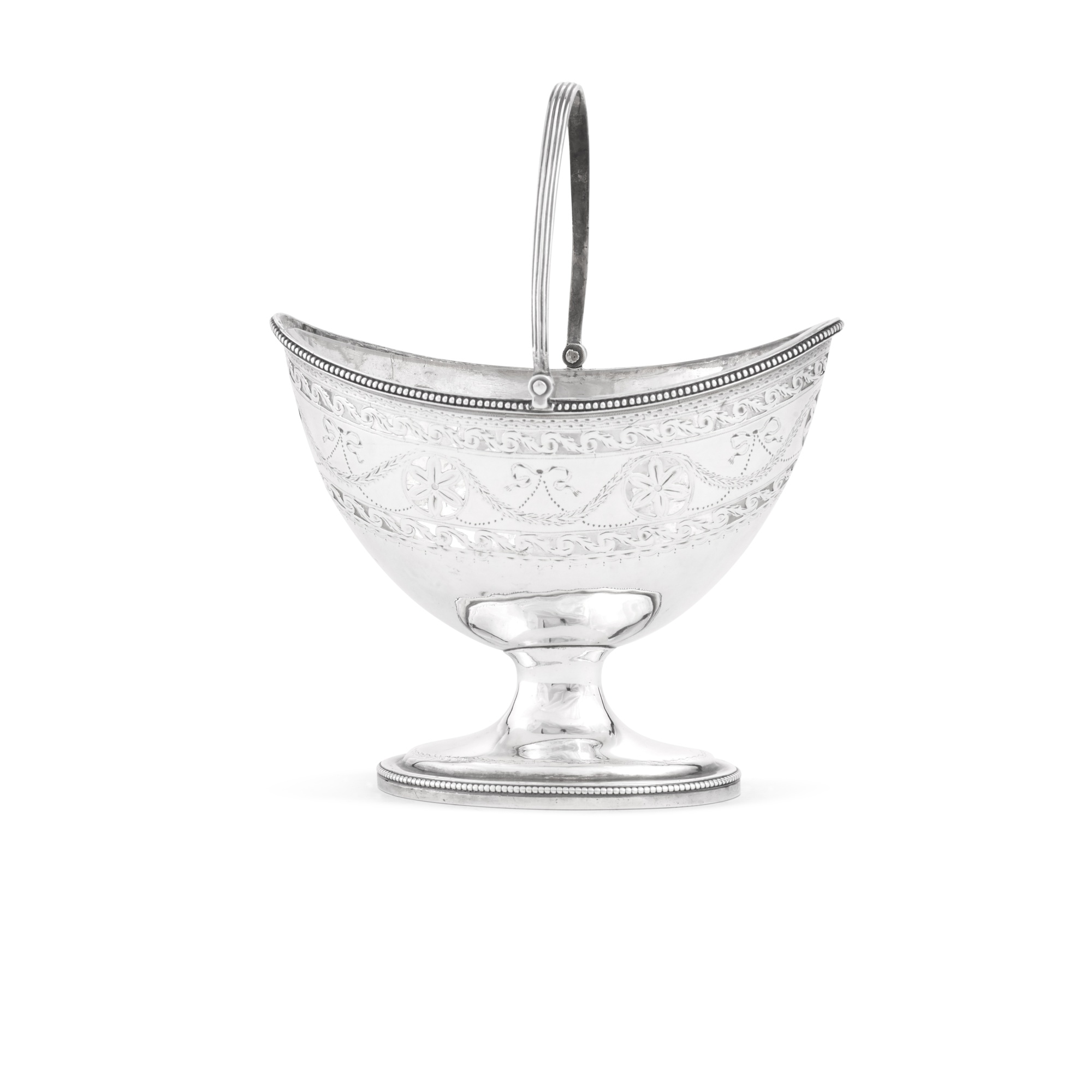 A George III silver sugar basket, Charles Chesterman, London, 1785 ...